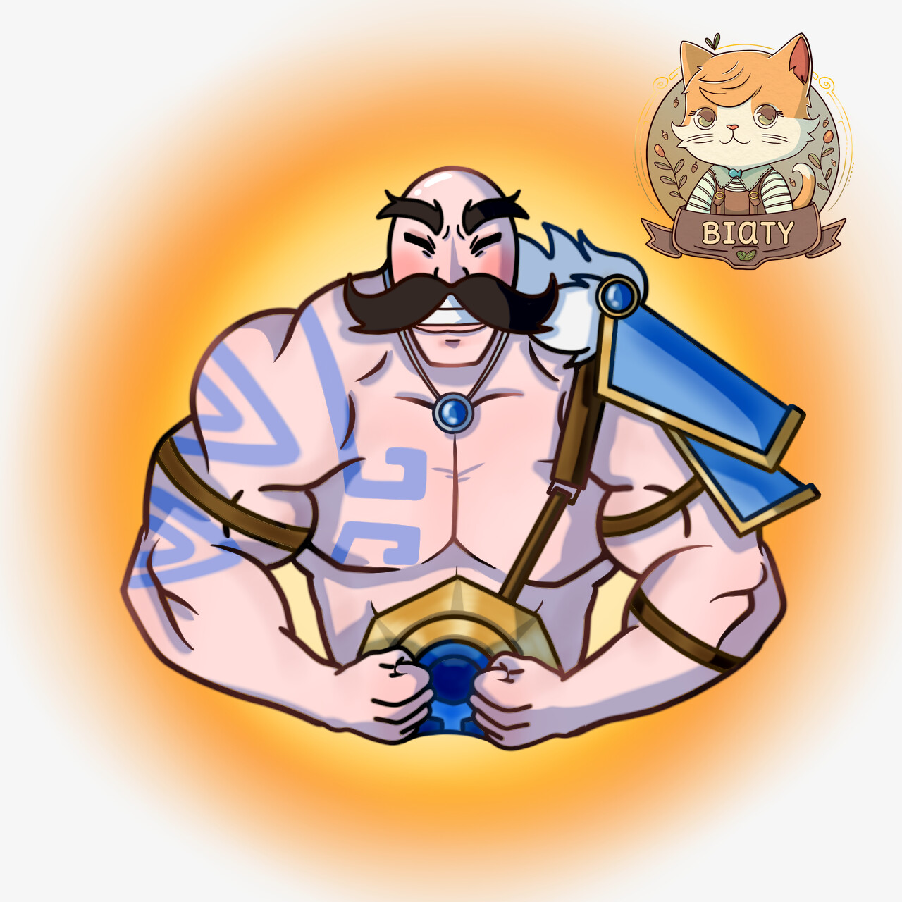 ArtStation - Braum emote design