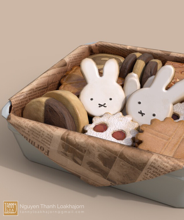 ArtStation - Miffy Dessert Box