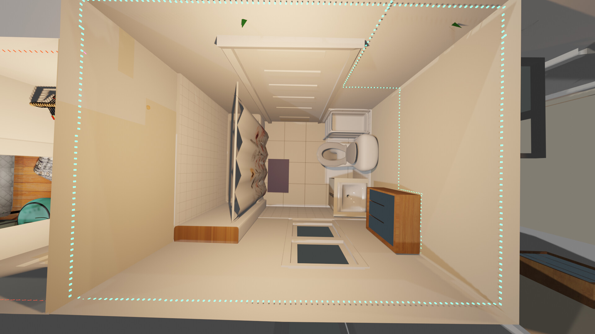 ArtStation - Bathrooms 3D model