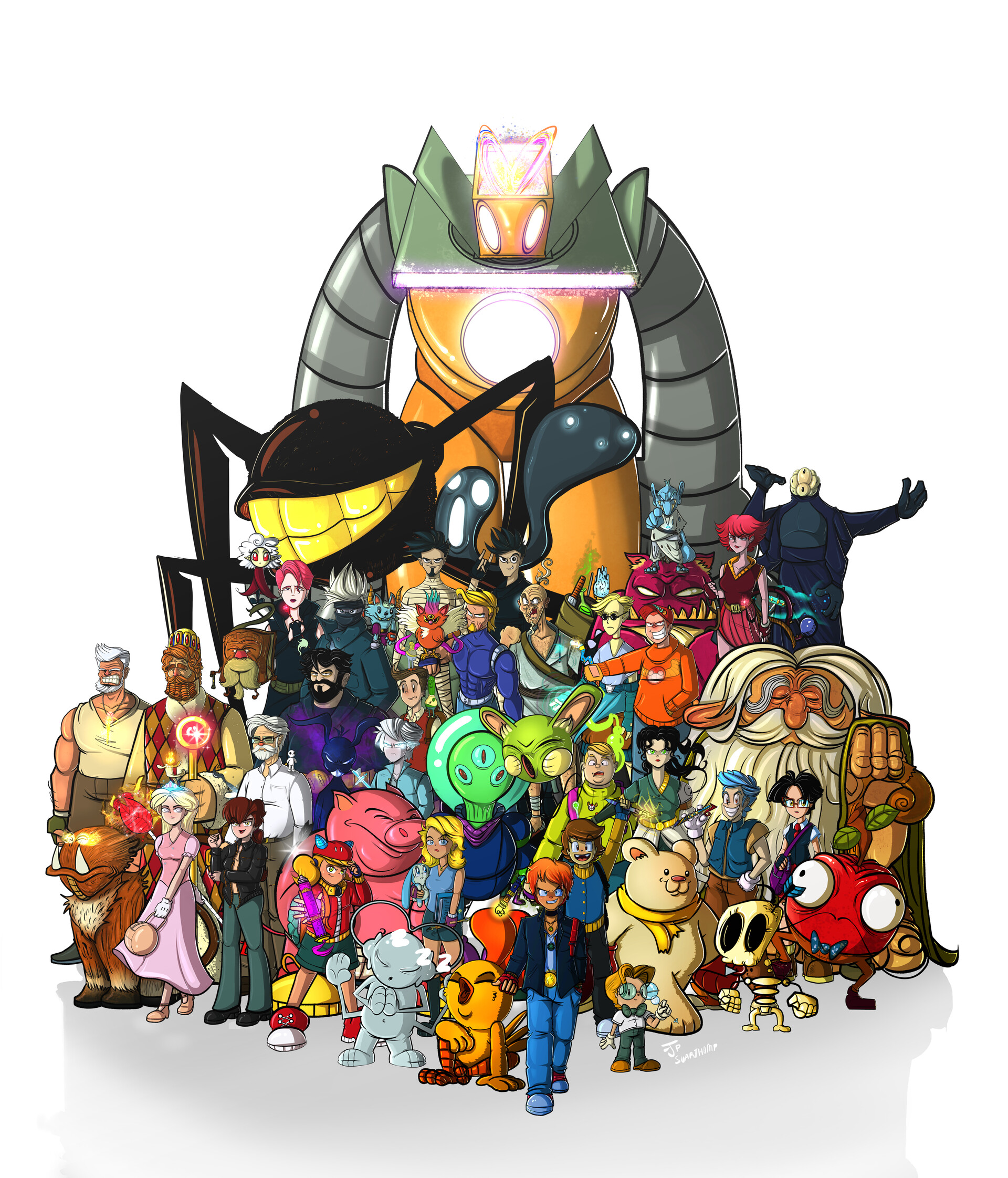 ArtStation - KILDER-E character's