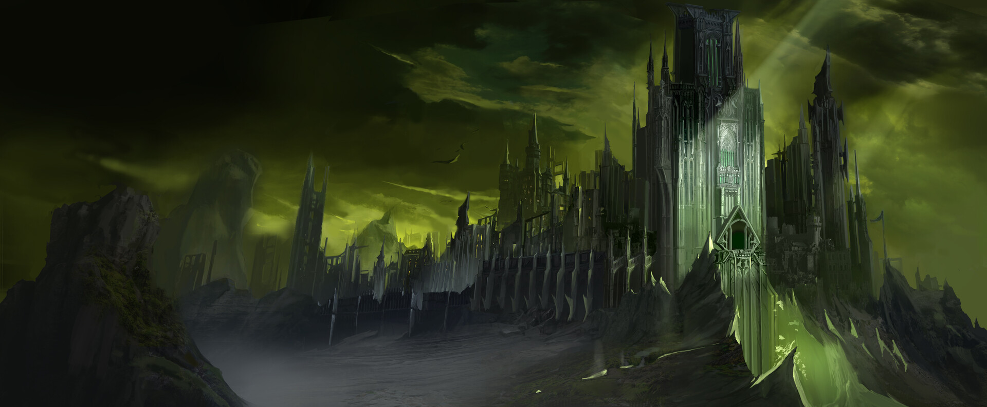 ArtStation - poison castle