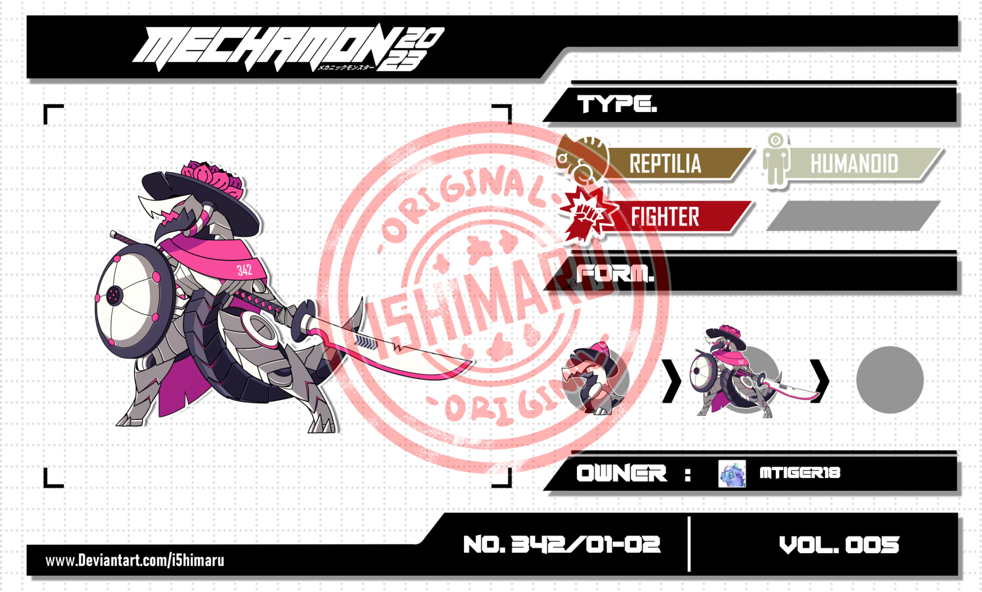 ArtStation - Mechamon NO.342/01-02 | VOL.005