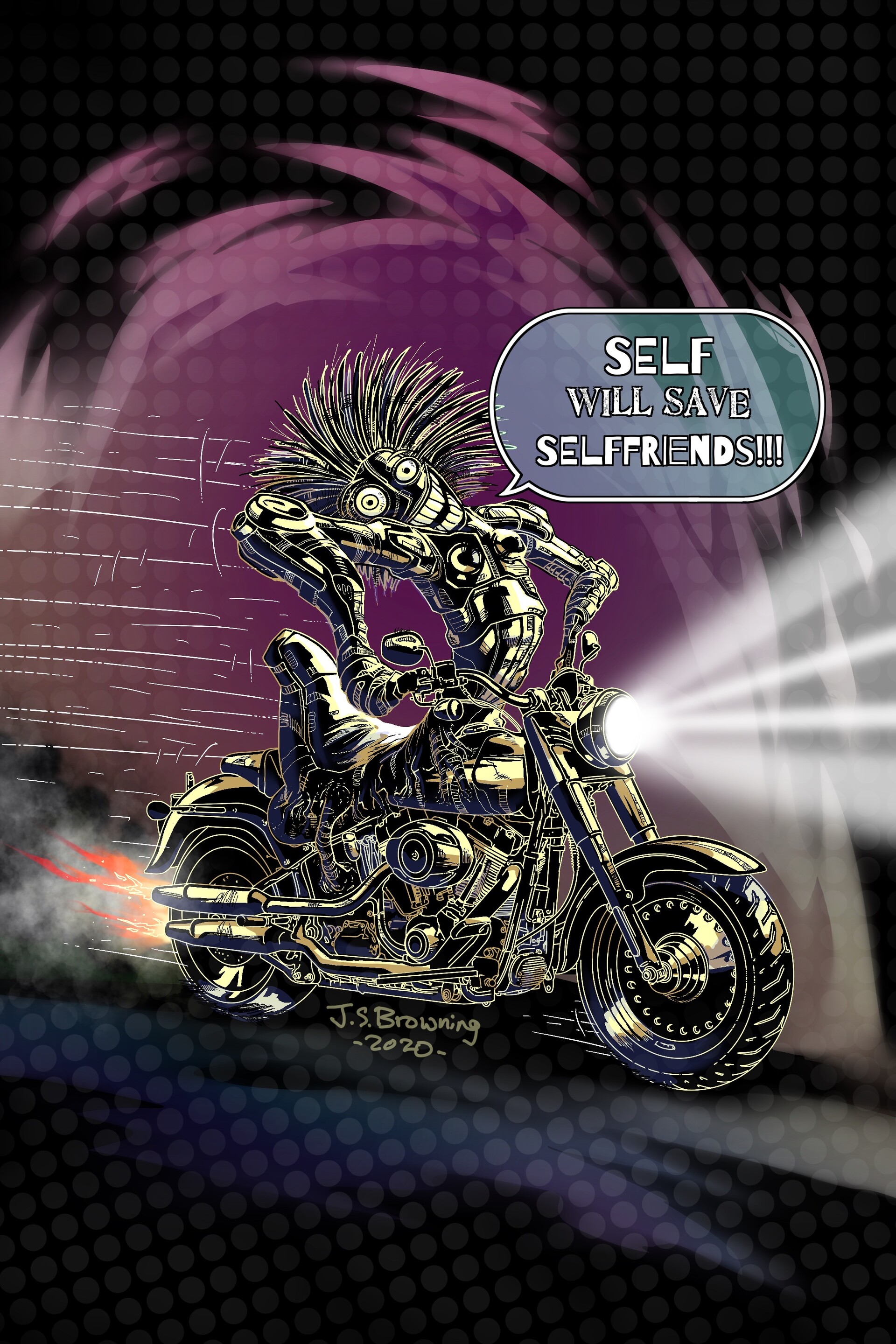 ArtStation - Warlock from the New Mutants