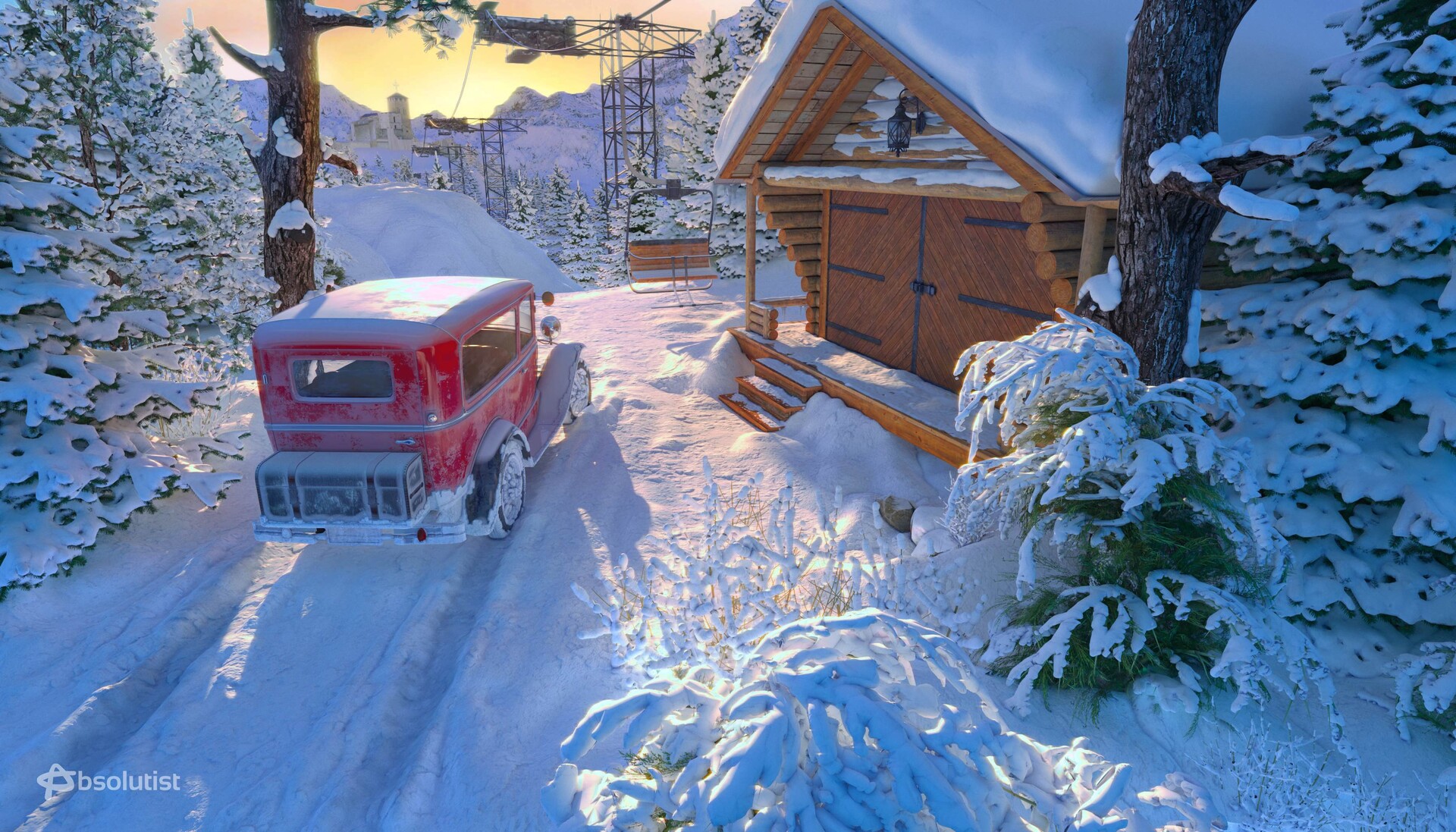 ArtStation - Winter Escape