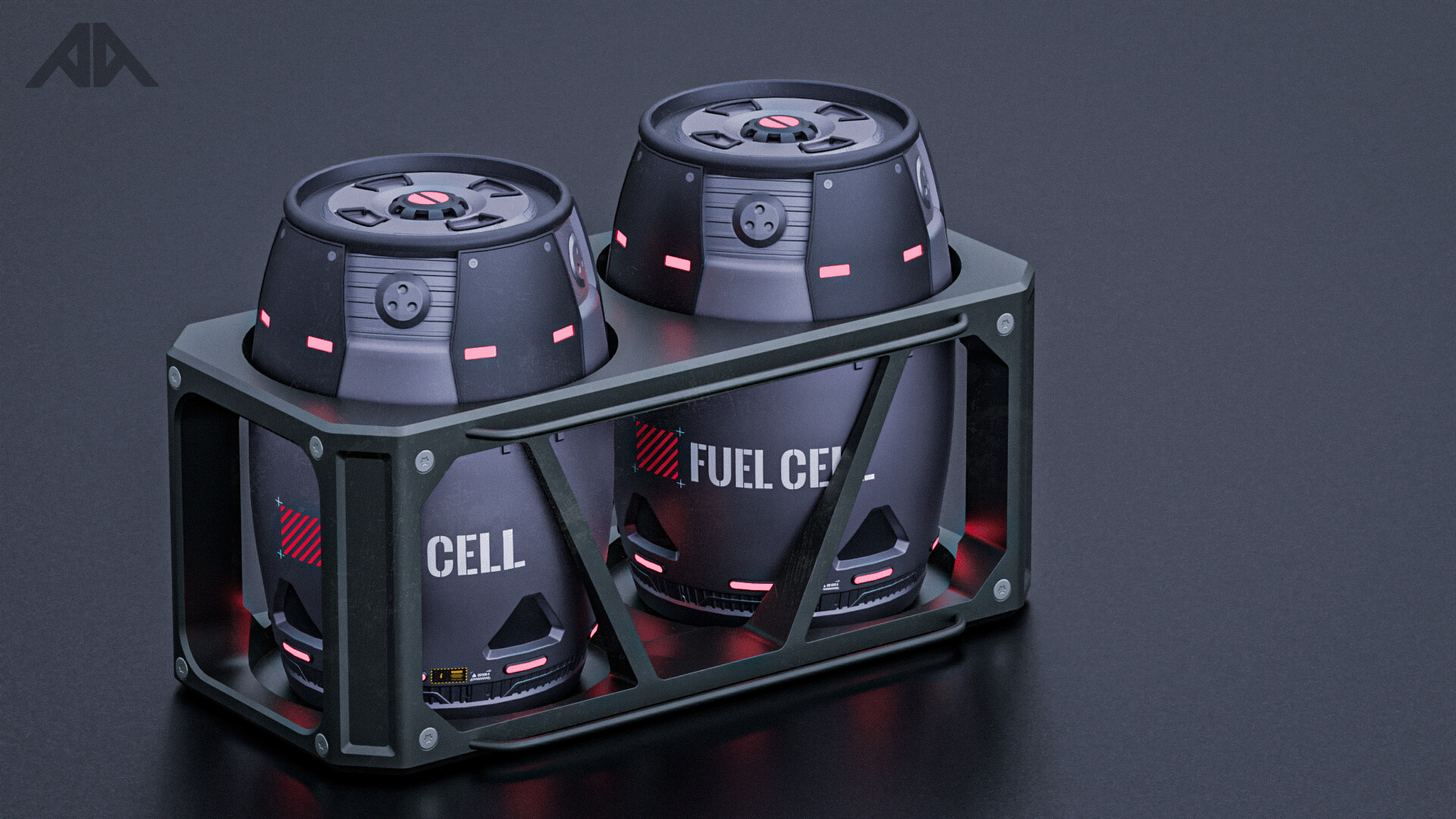 ArtStation - Fuel Cell Barrel