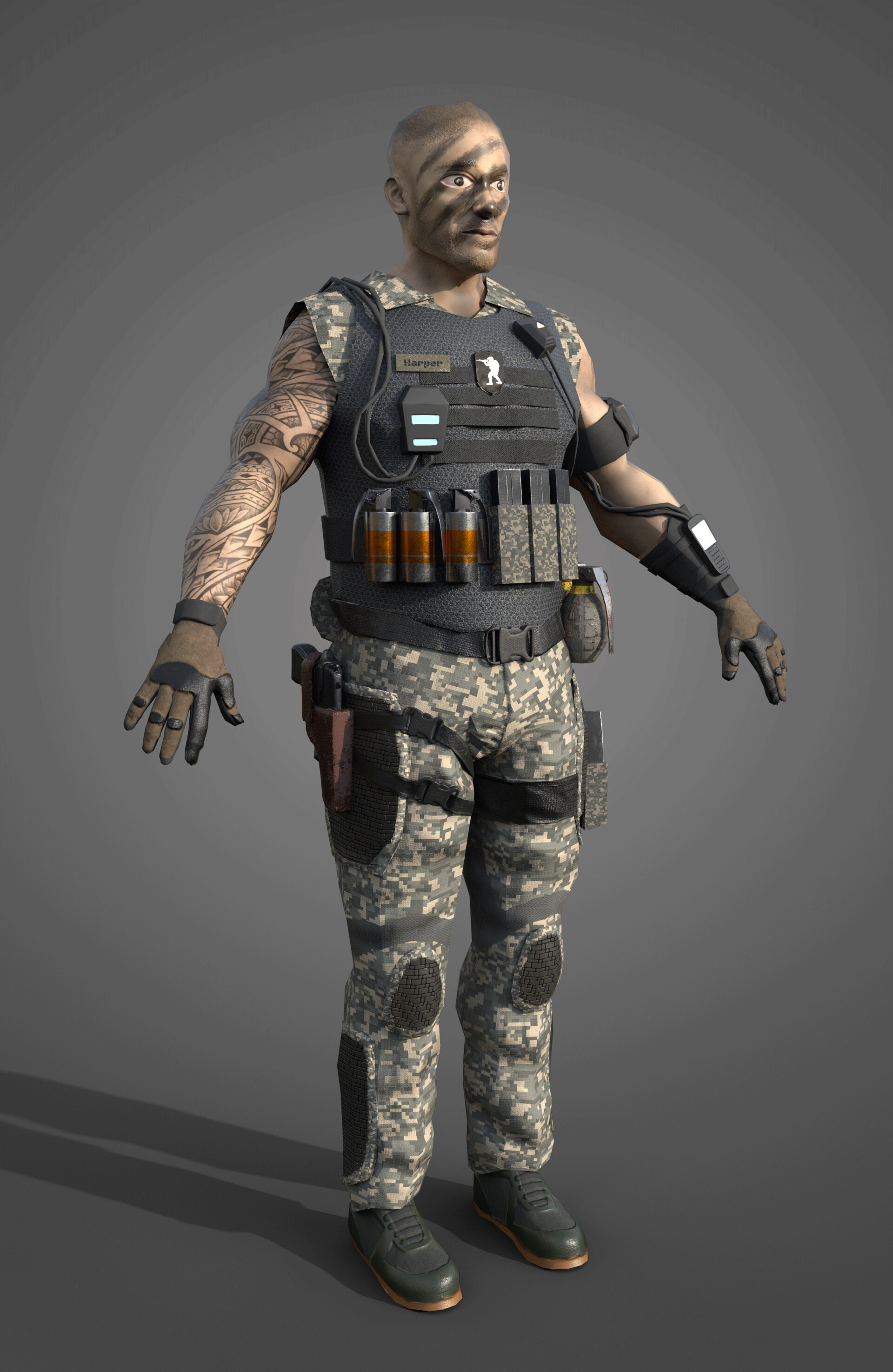 ArtStation - Army Man