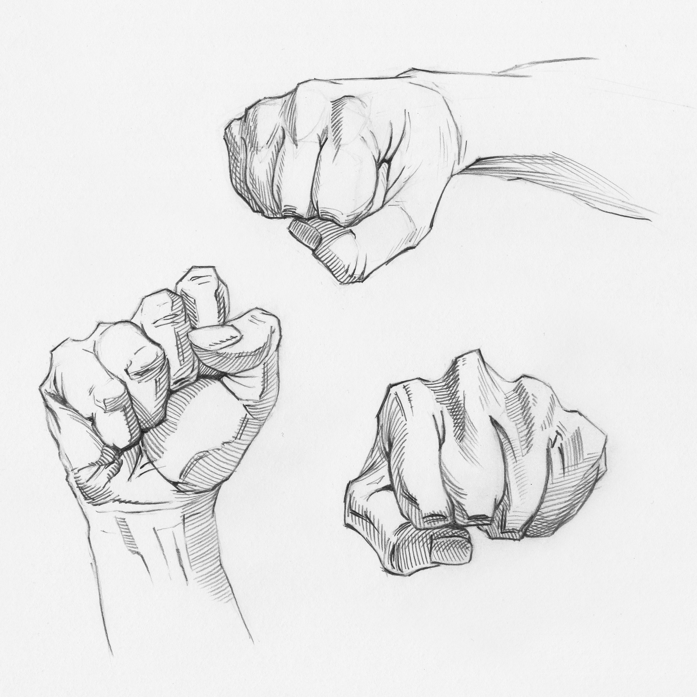 how to draw hands proko