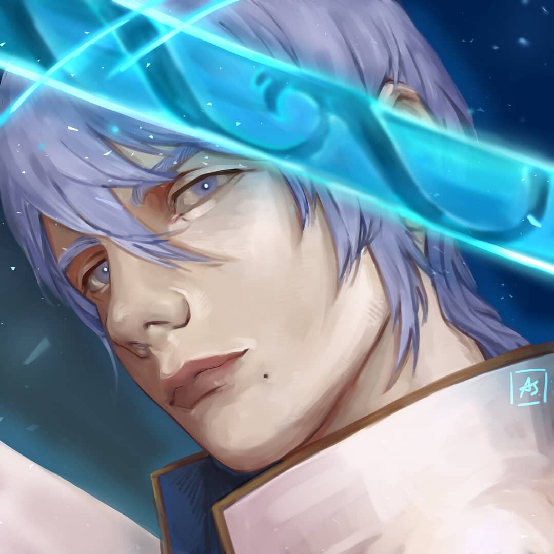 ArtStation - Ayato from genshin impact