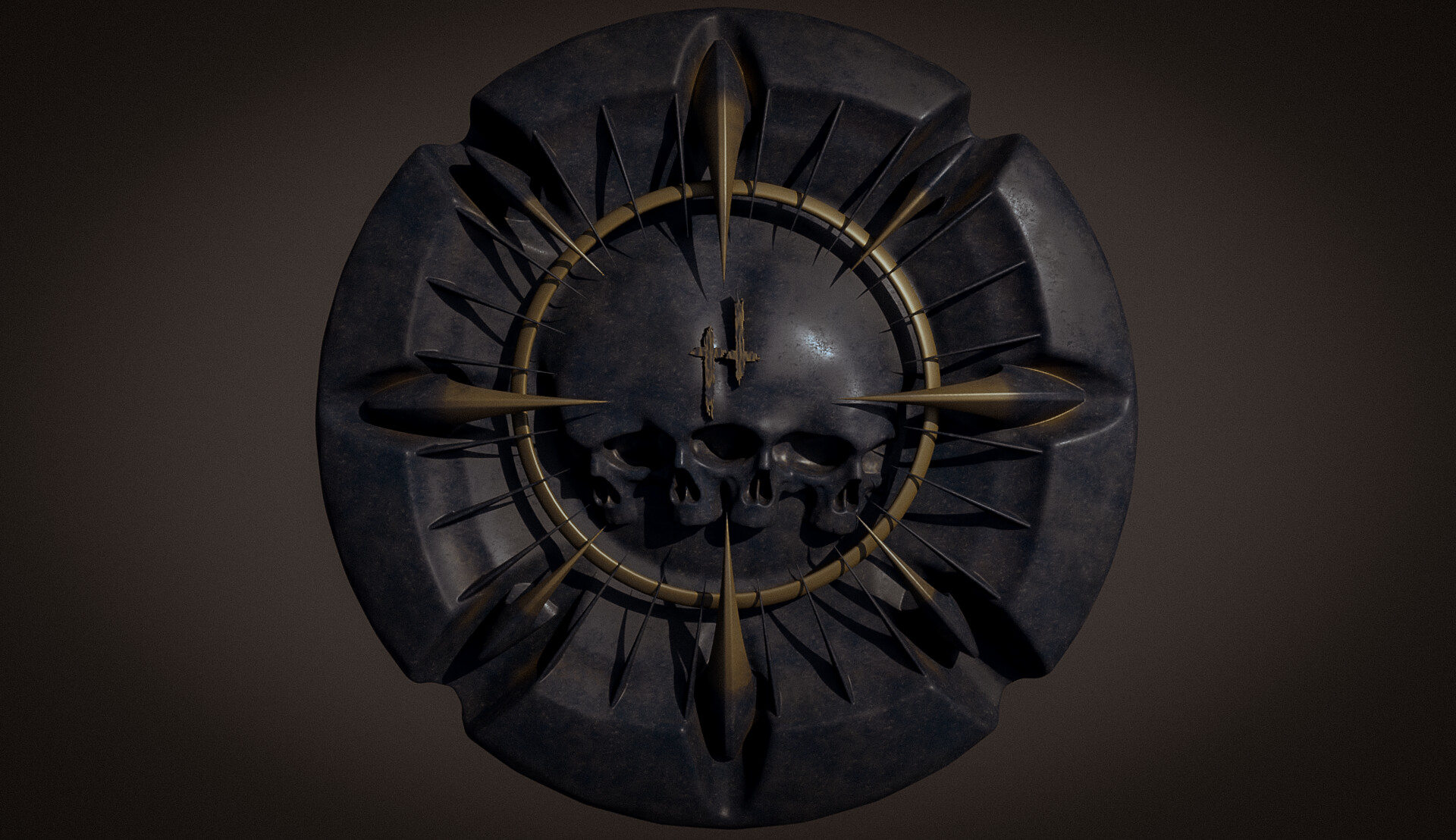 ArtStation - Hunt Showdown badge in C4D