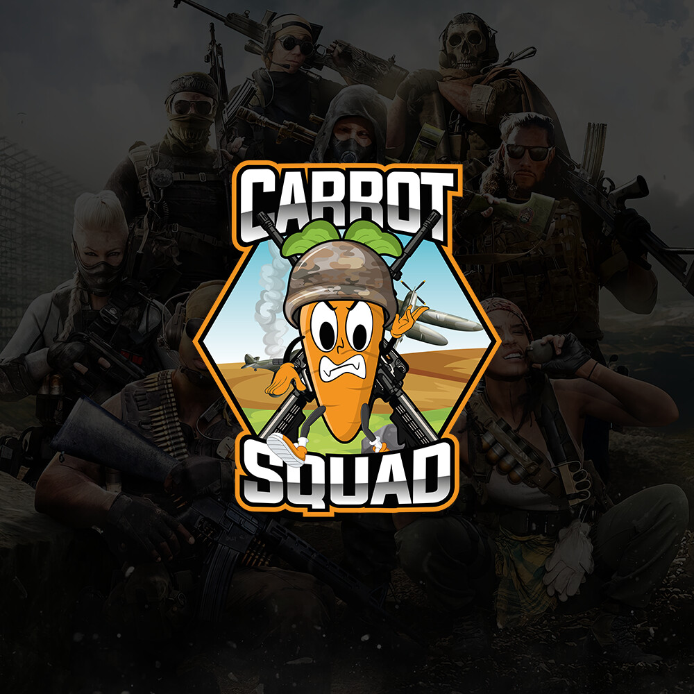 ArtStation - CARROT SQUAD LOGO DESIGN
