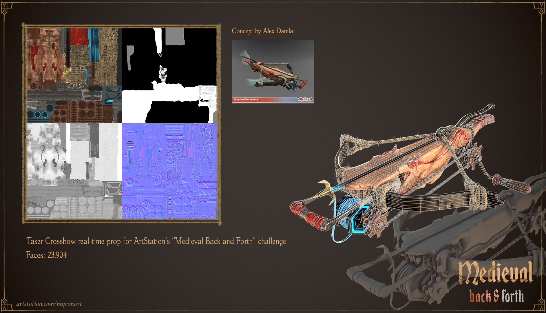 Myron Unzhakov - Taser Crossbow - Medieval: Back and Forth