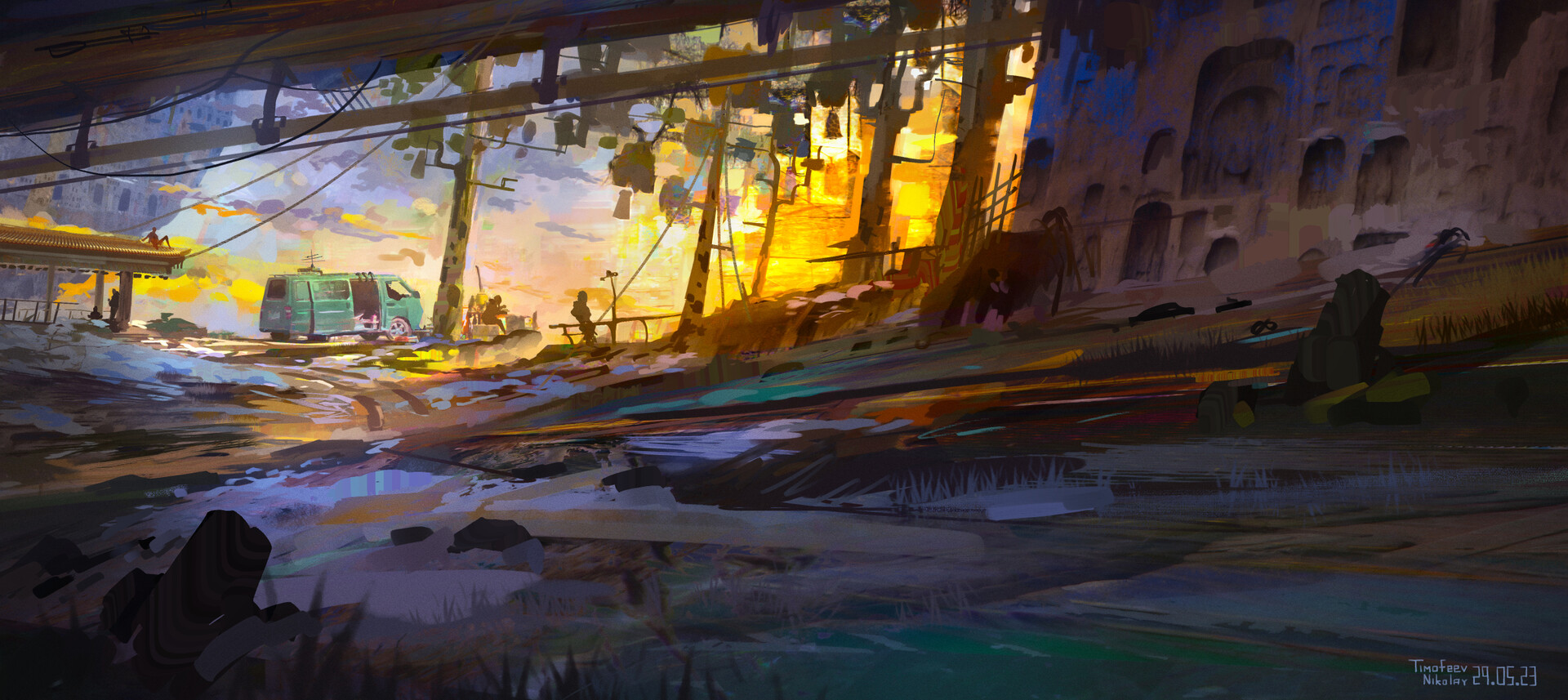 ArtStation - some wierd abstract painting