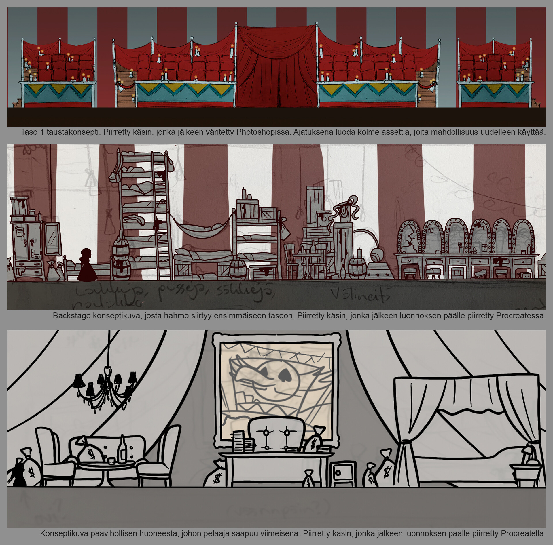 ArtStation - Circus Themed Concepts