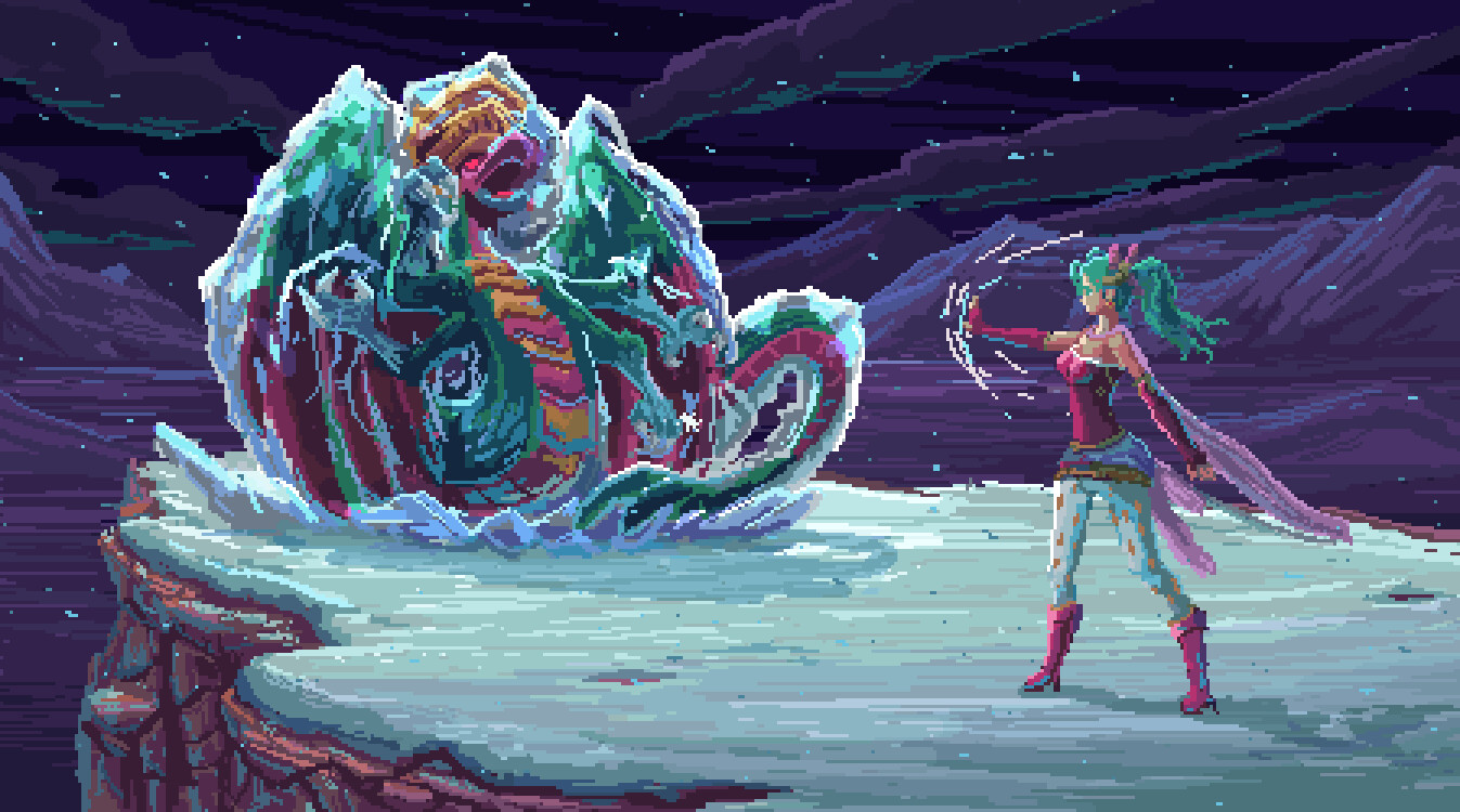 ArtStation - Final Fantasy VI Terra Esper Scene