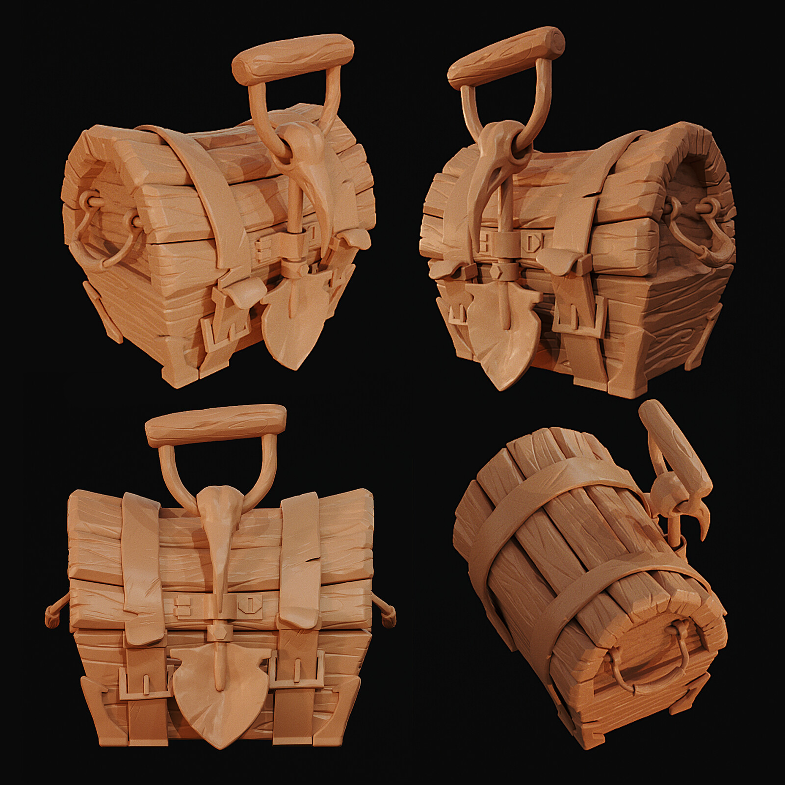 Giuseppe Gambera - Stylized Chest Sculpt