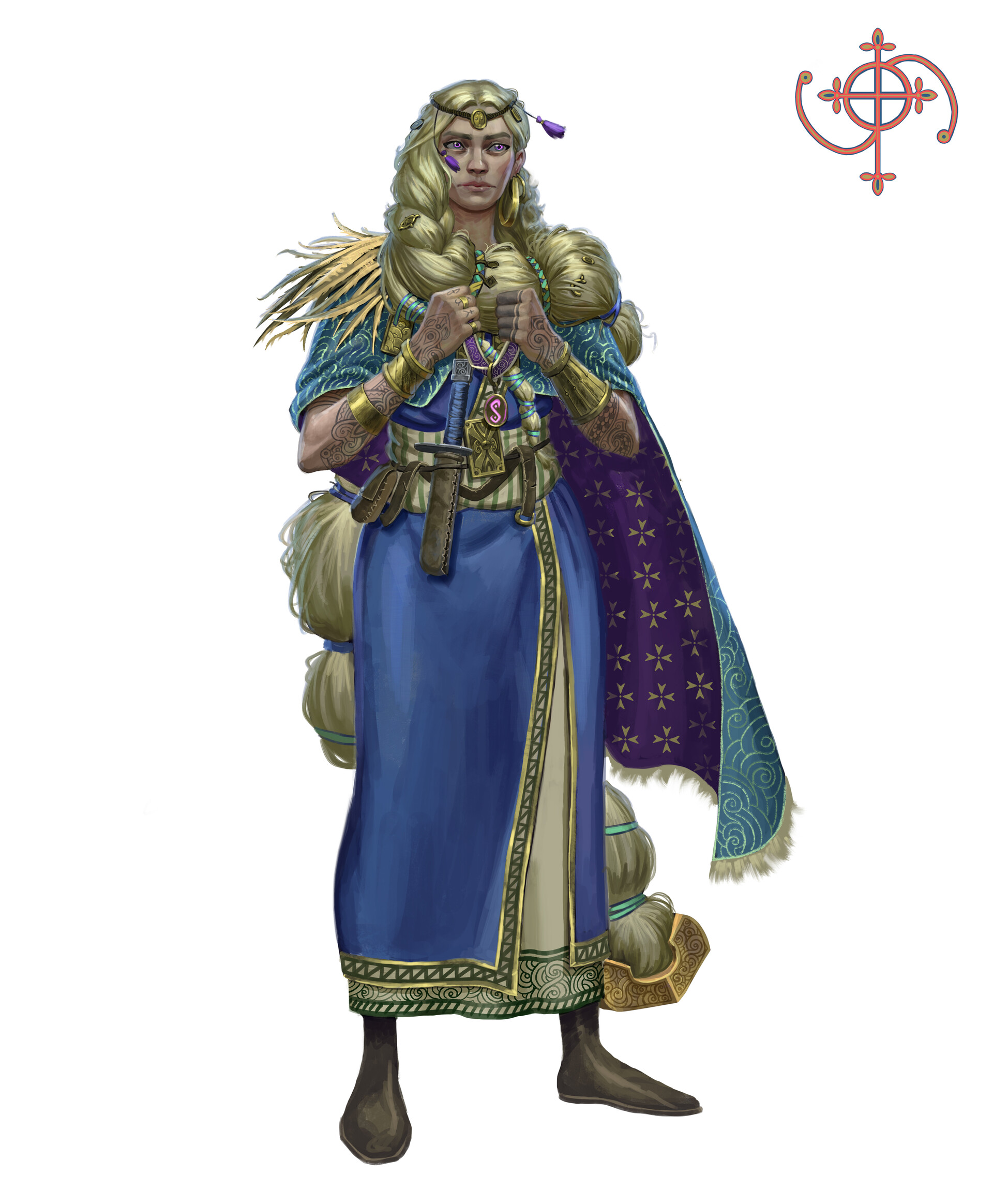 Priestess by Aleksa Stajsic : r/ReasonableFantasy