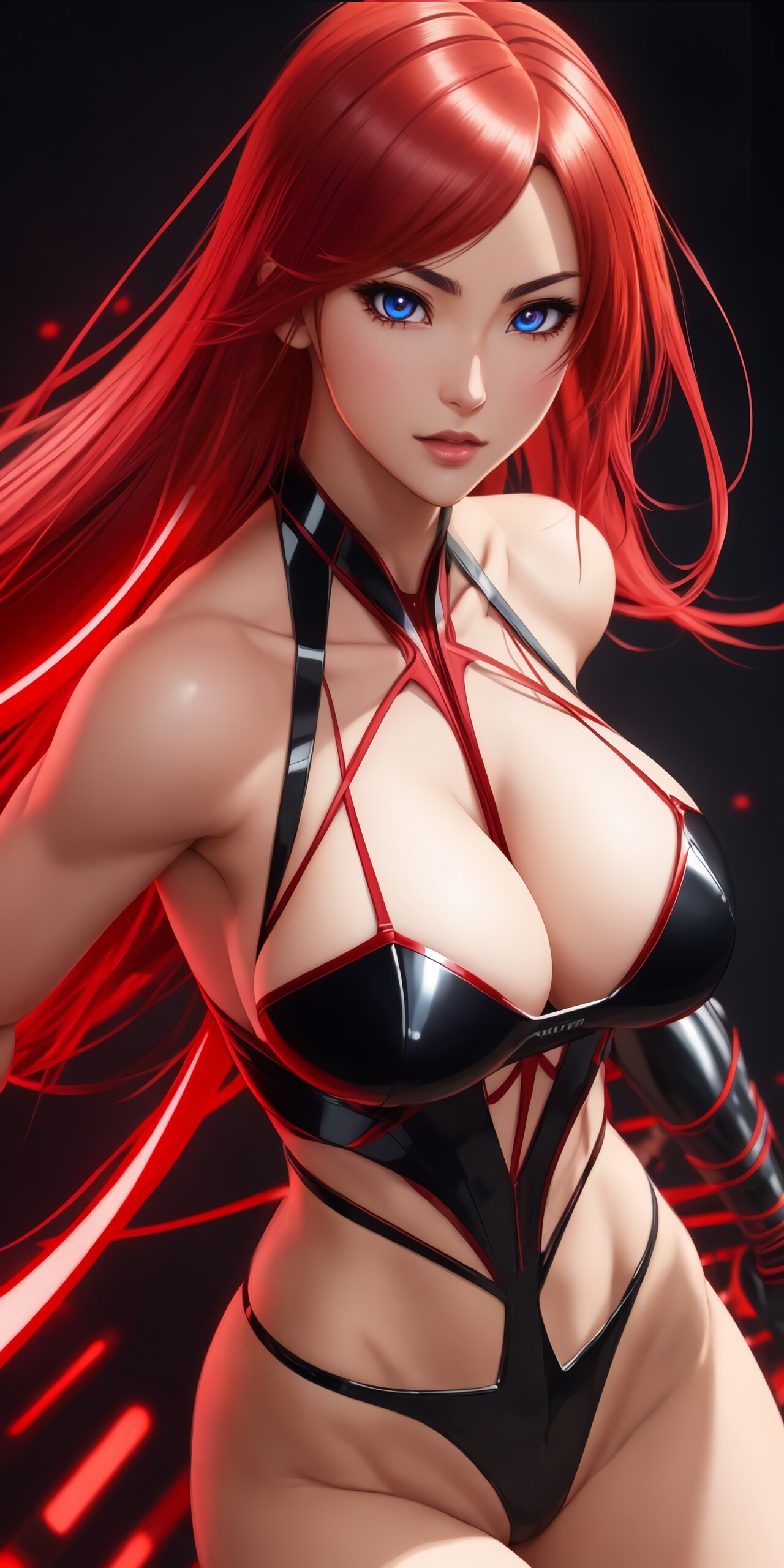 ArtStation - Charm of the Flame: Red-Haired Magic