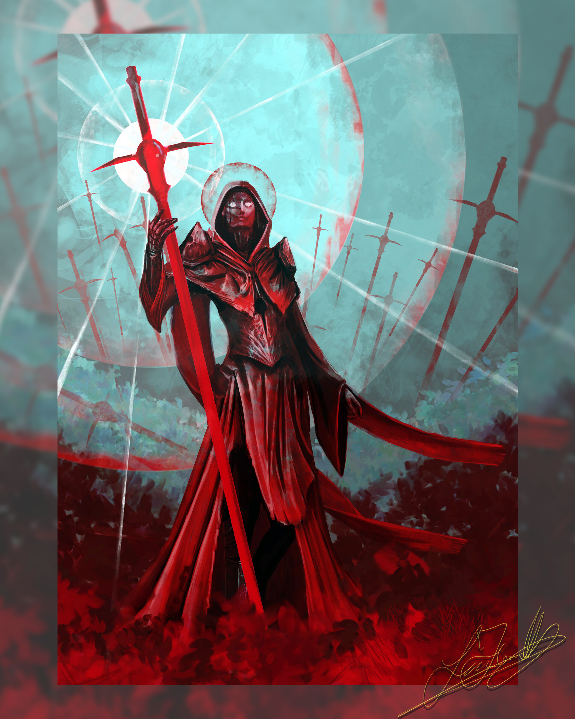 ArtStation - The Saint of Sword and Blood