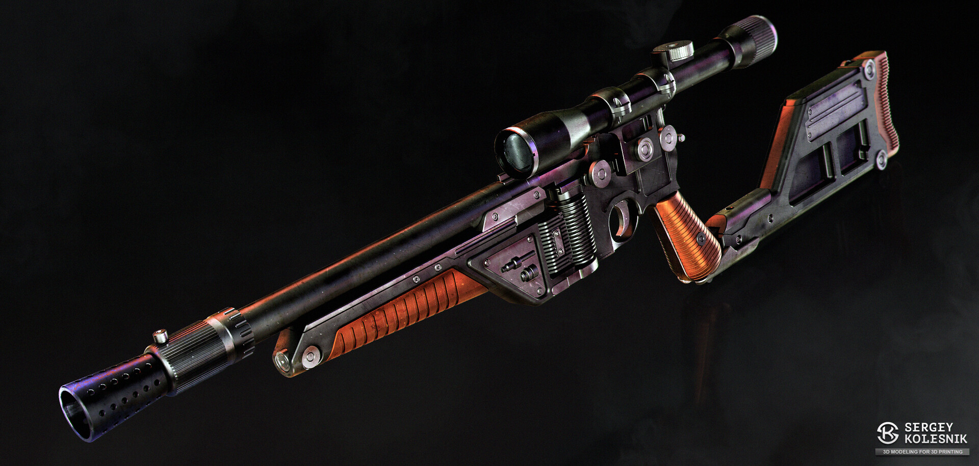 ArtStation - DL-44 Rifle