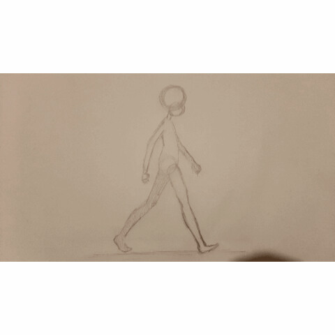 ArtStation - Walk cycle