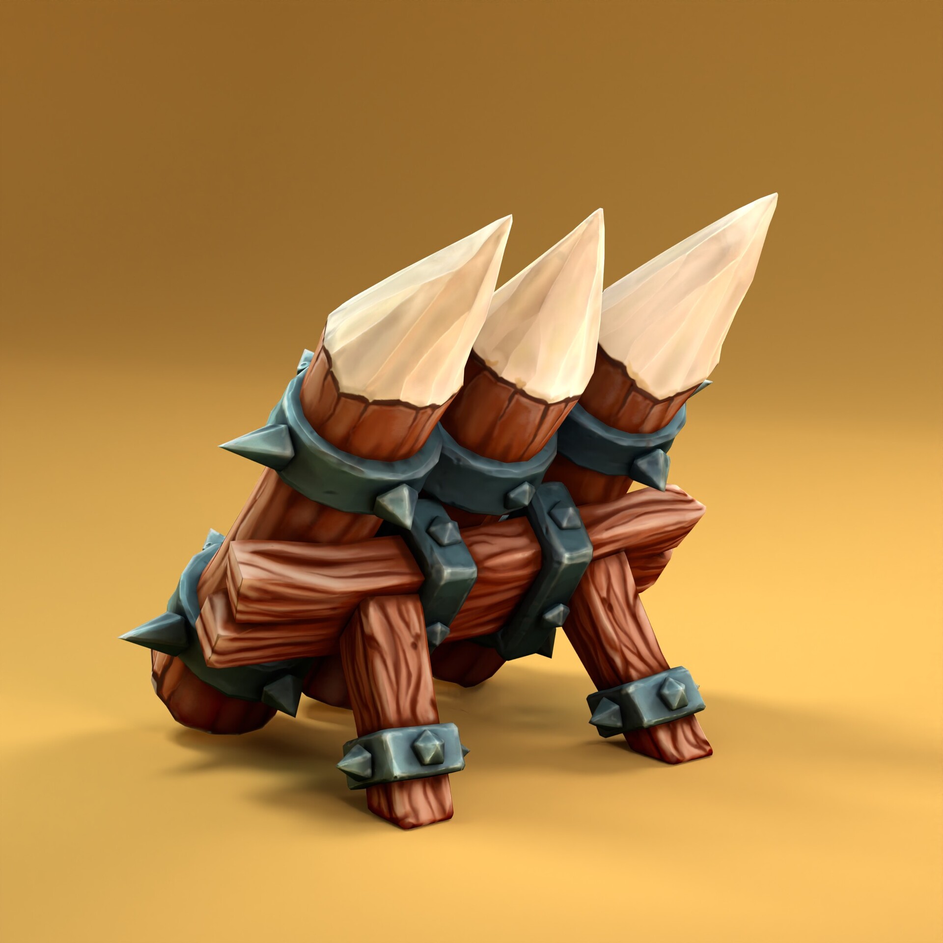 ArtStation - Handpainted stakes