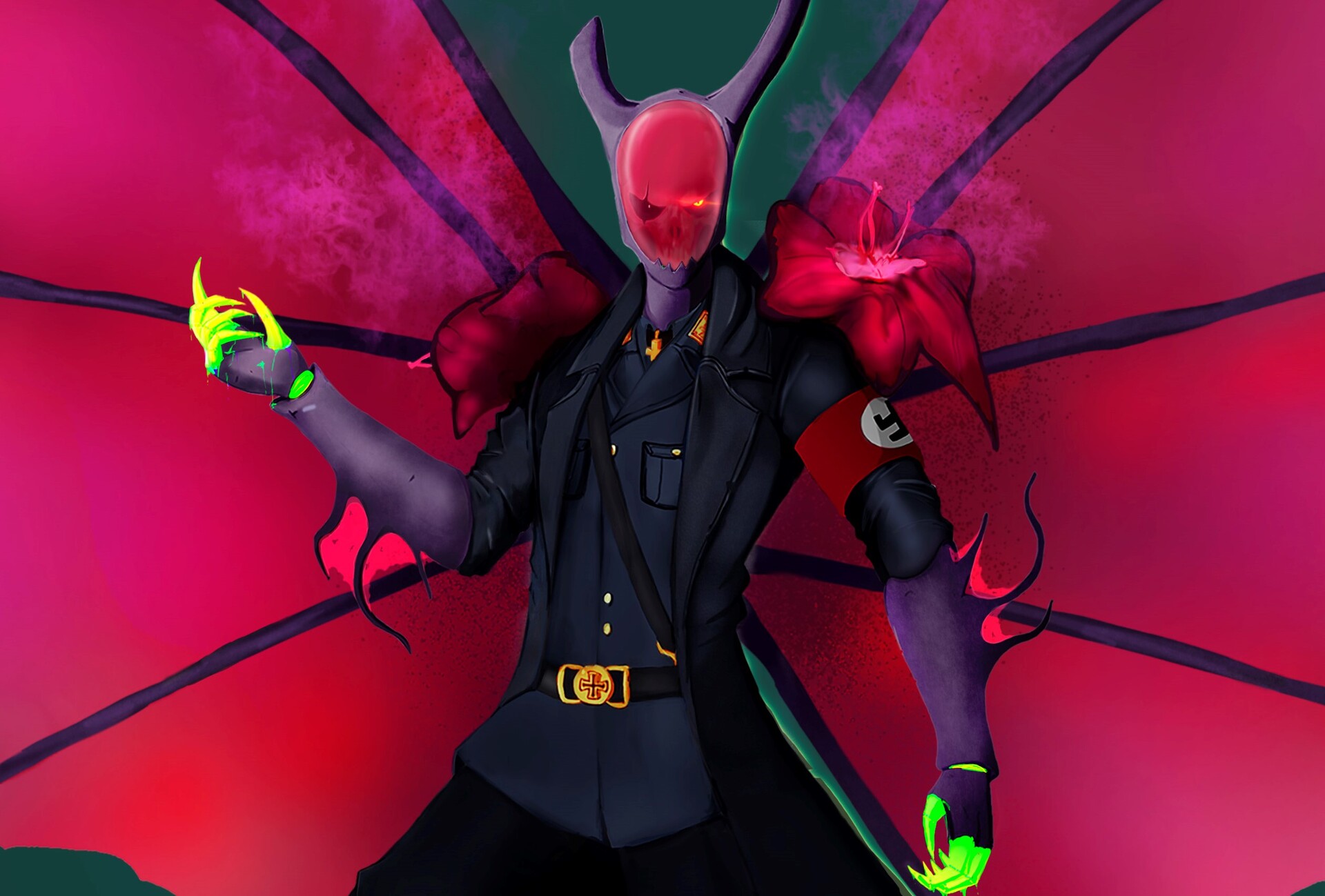 ArtStation - What if Alien X Nazi Soldier