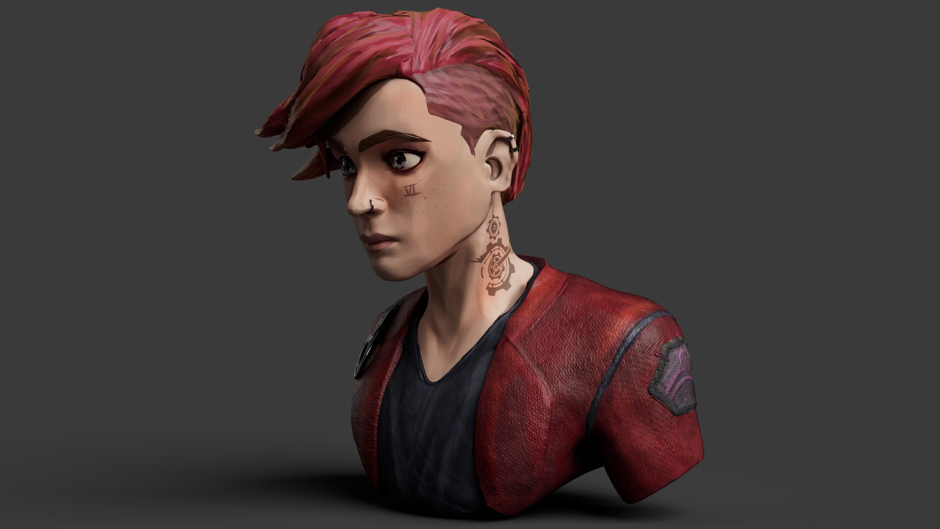 ArtStation - Arcane VI Head Sculpt