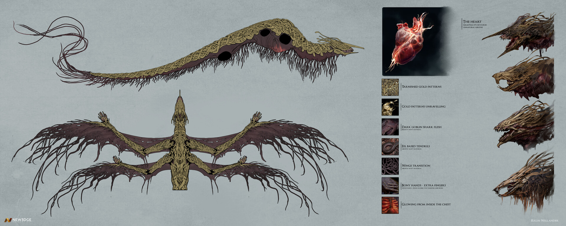 Regin Wellander - Fafner, The Golden Son - Graduation Project 2023 ...