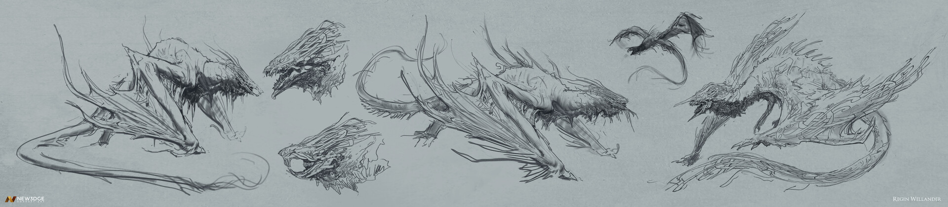 Regin Wellander - Fafner, The Golden Son - Graduation Project 2023 ...