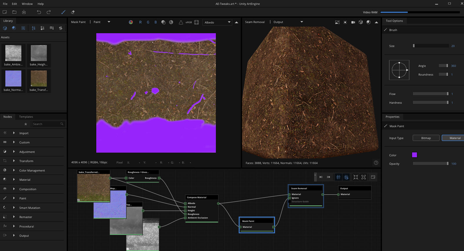 Grzegorz Baran - Forest Ground - Photogrammetry based Environment Material