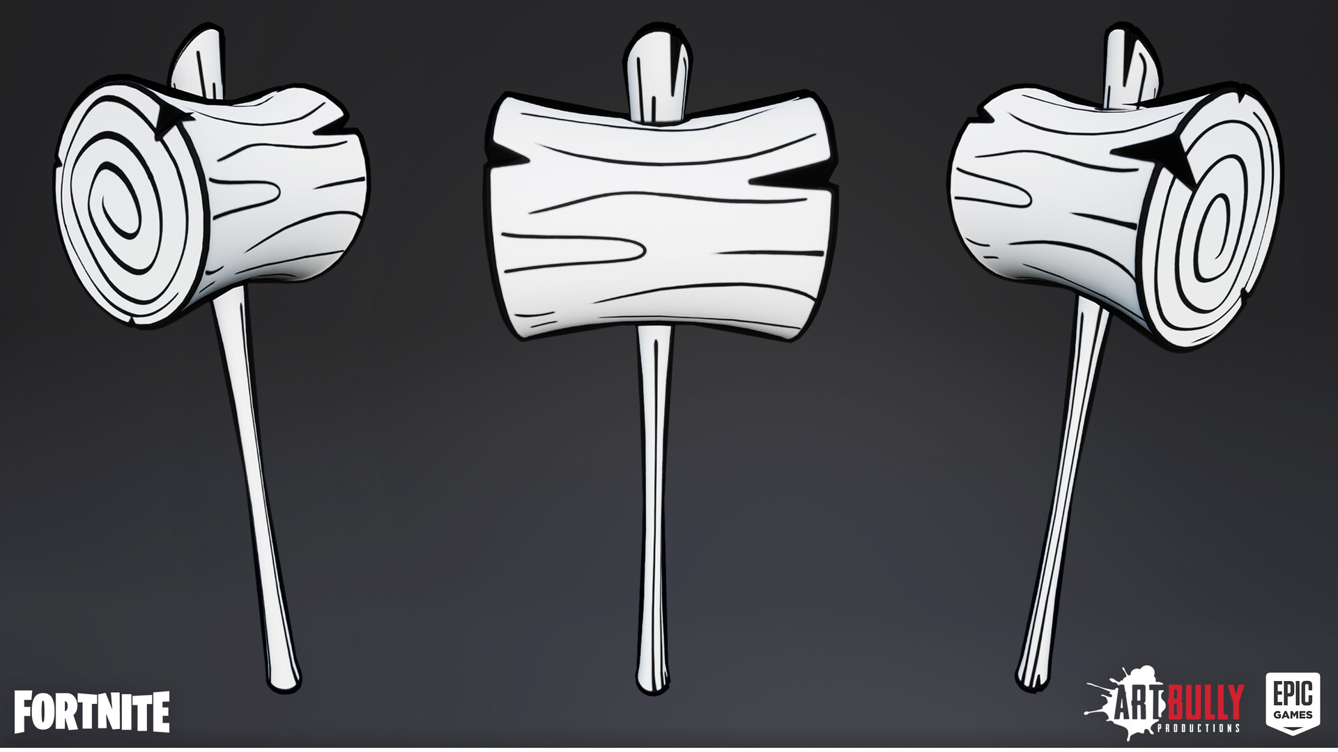 ArtStation - Fortnite Nanner Hammer Pickaxe