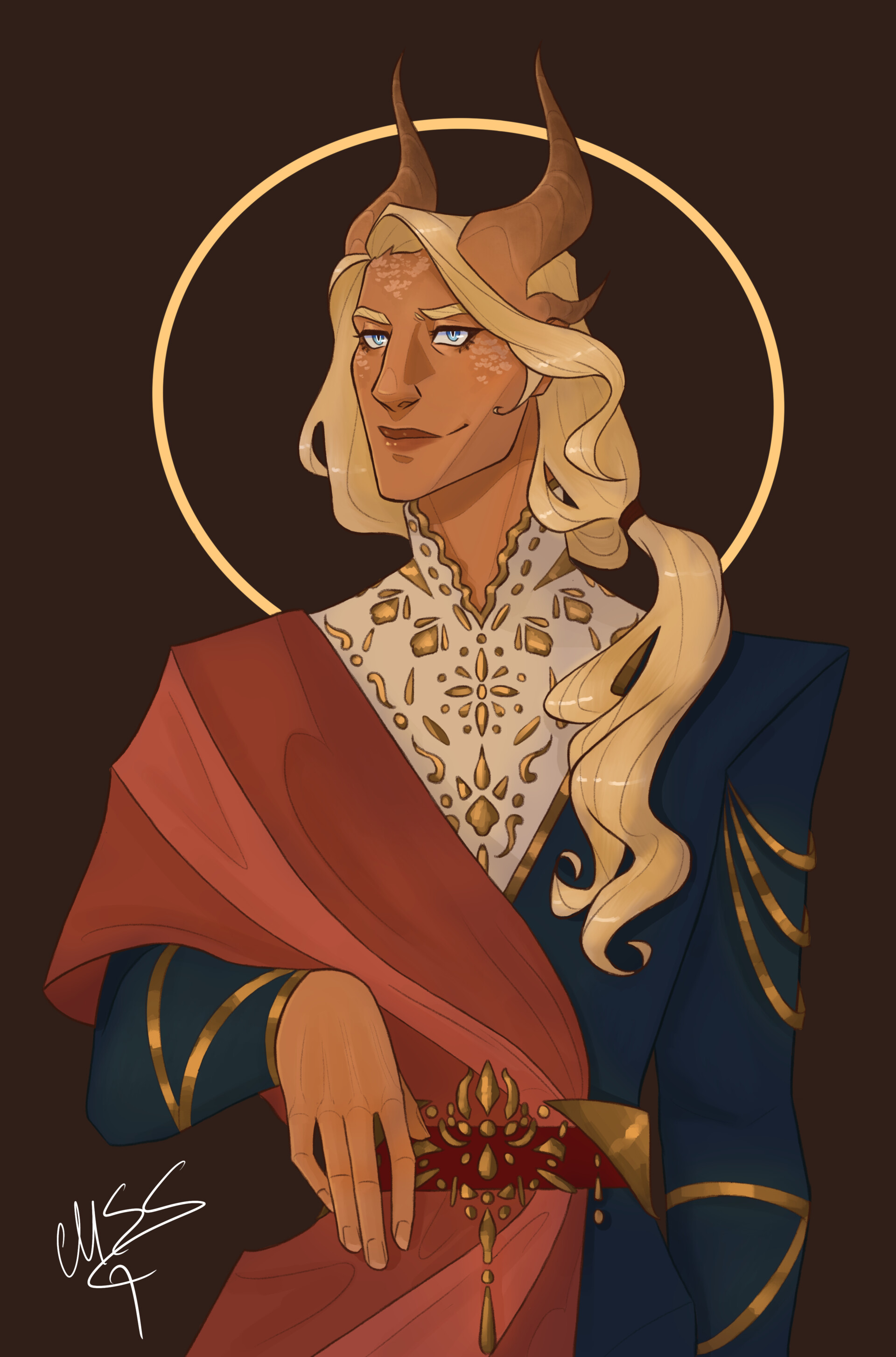 ArtStation - Tiefling design #1 - dnd design