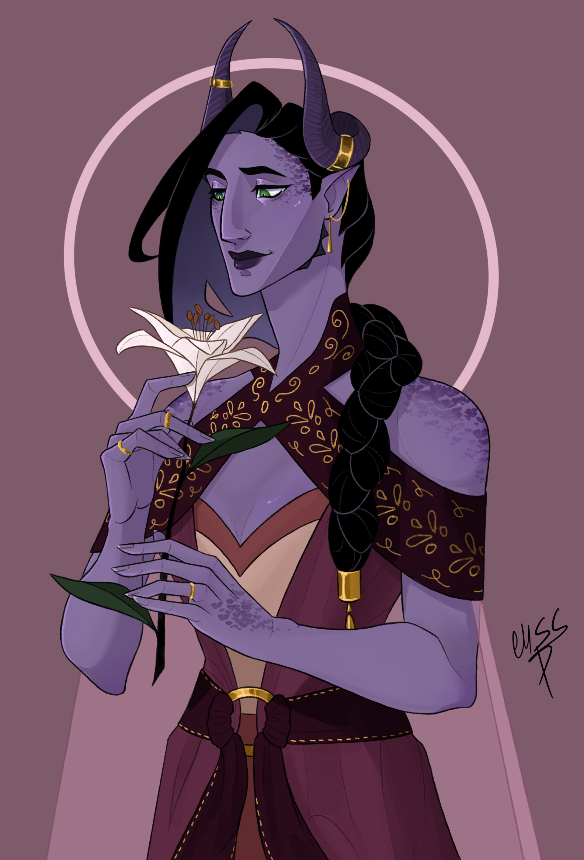ArtStation - Tiefling design #2 - dnd design