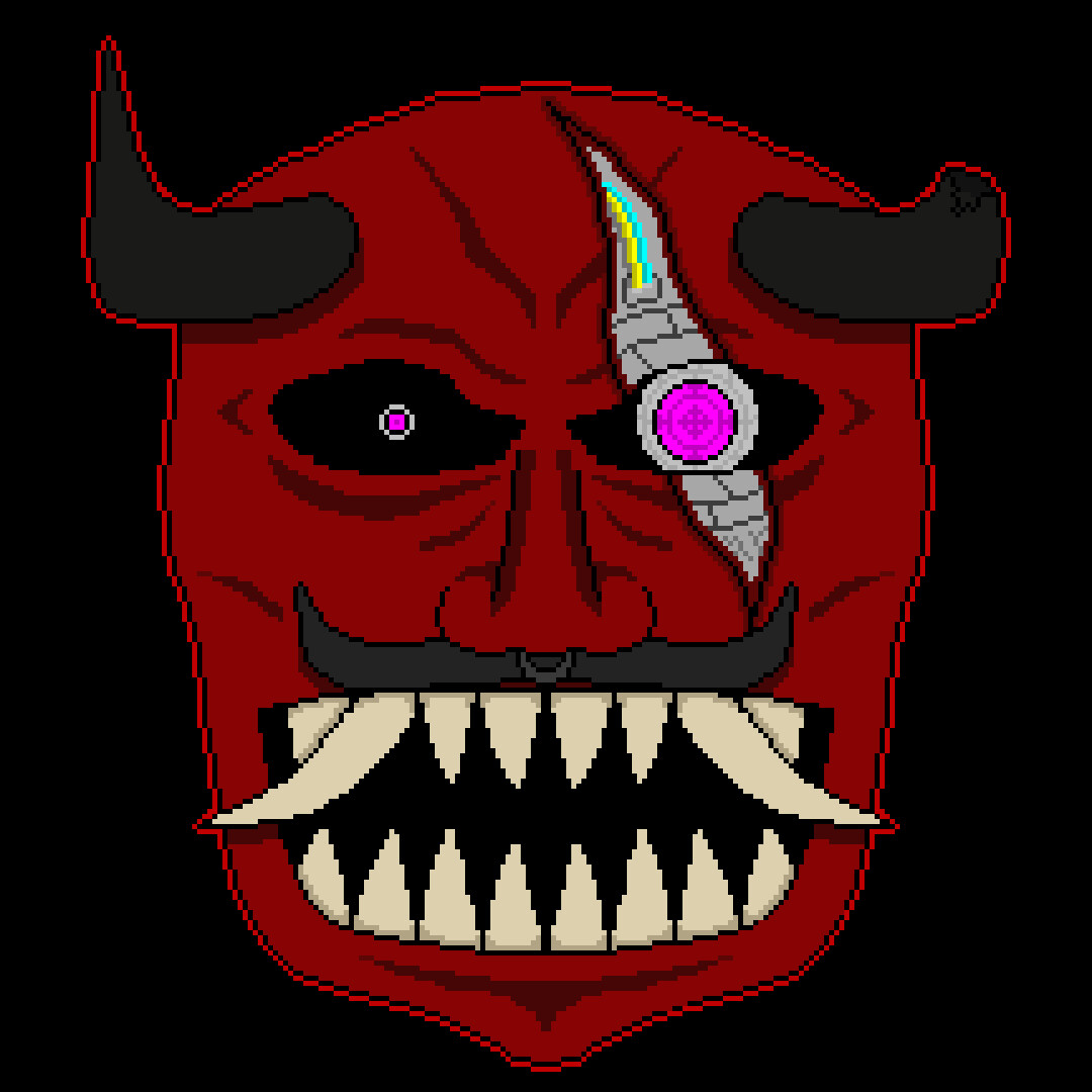 ArtStation - Cyber Oni