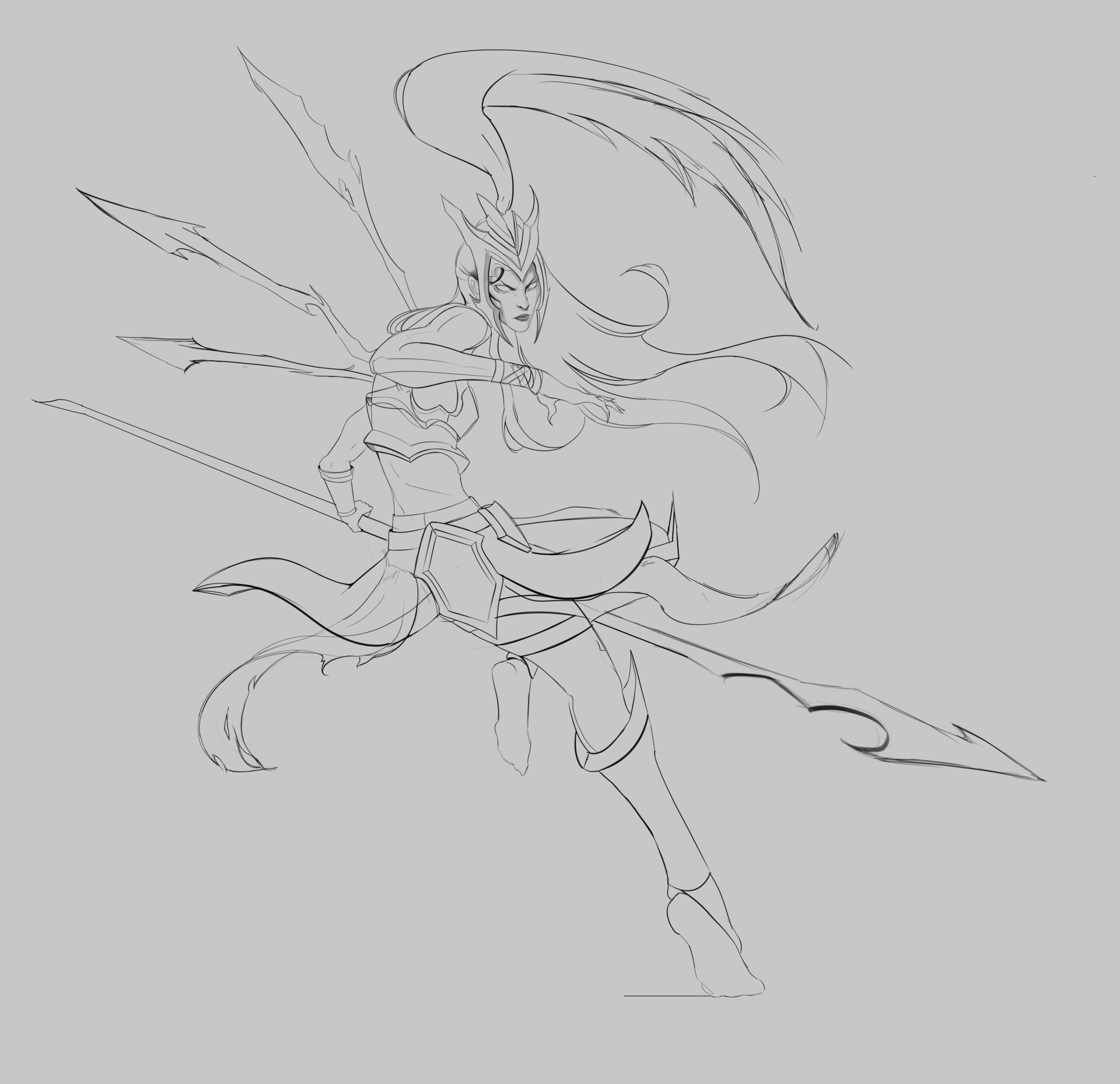 ArtStation - Study drawing league of legends