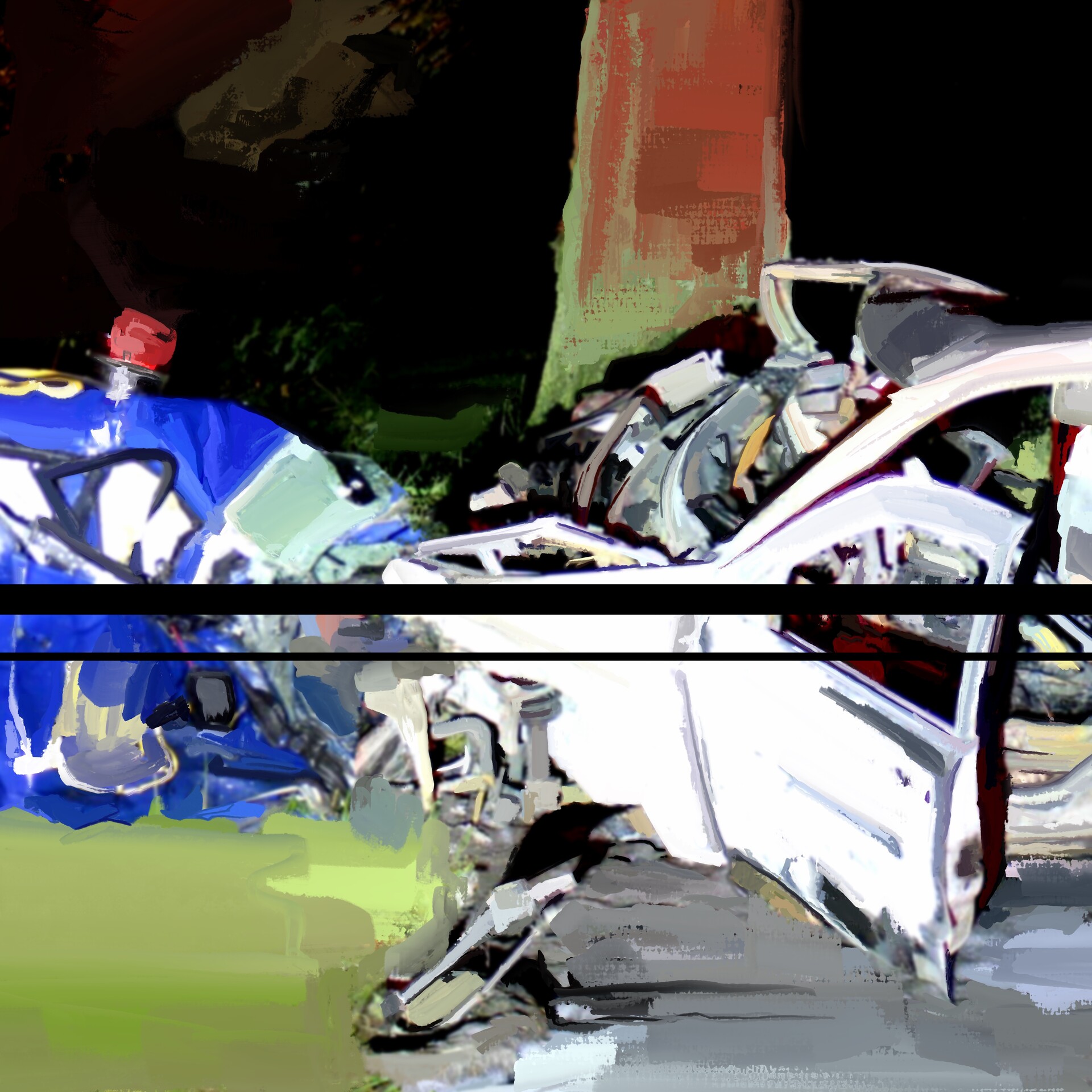 ArtStation - Dreams of car crashes