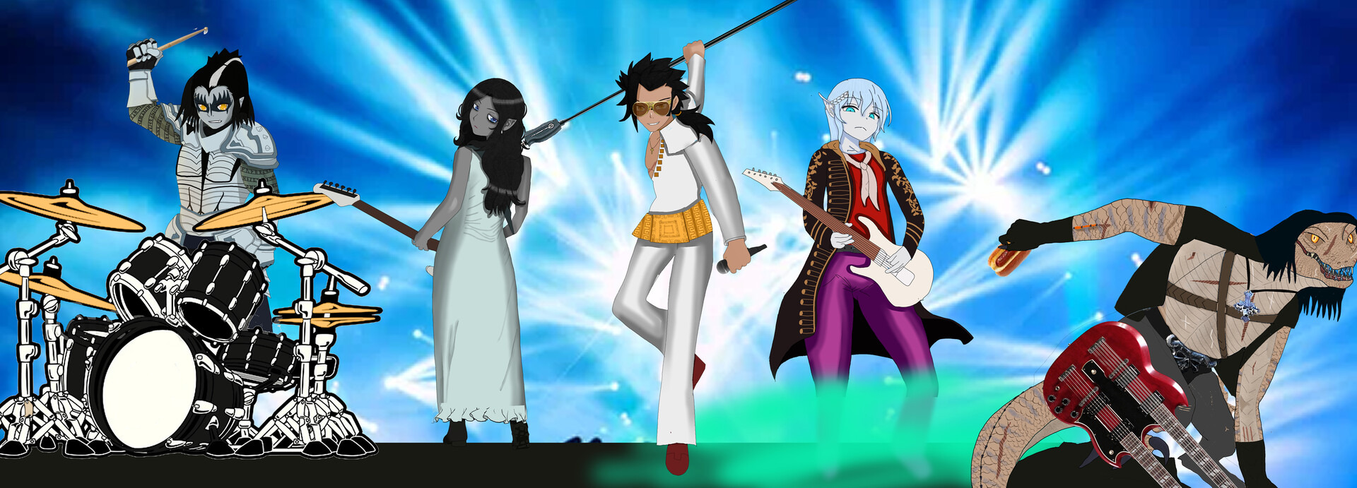 ArtStation - Campaign 2, Rock group