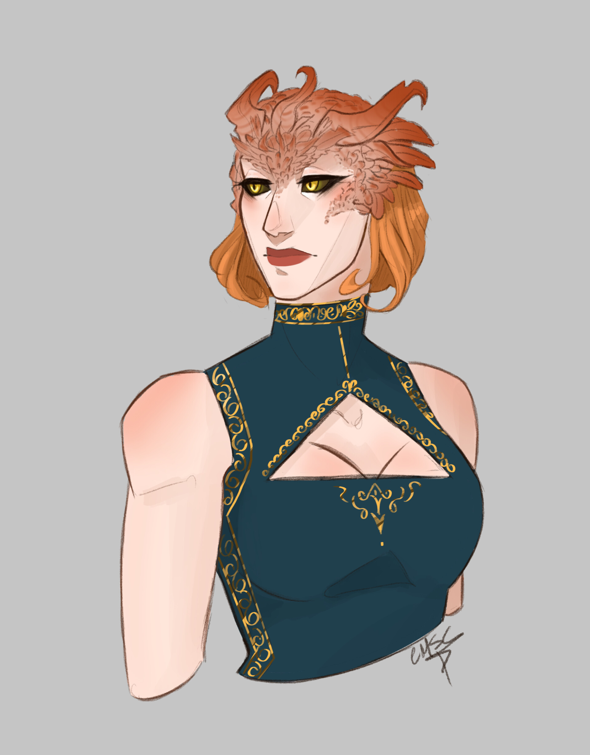 ArtStation - Character design - bird woman #1