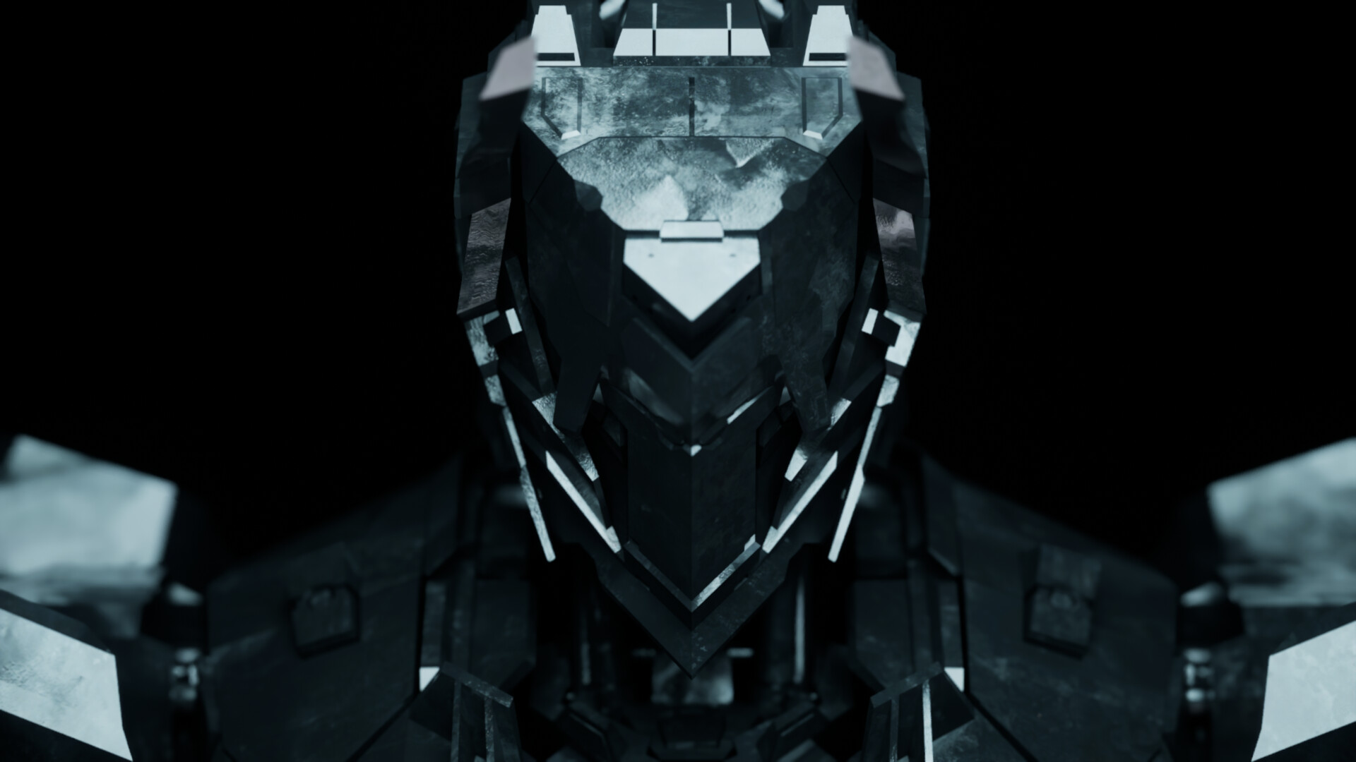 ArtStation - Humanoid Mecha Portrait