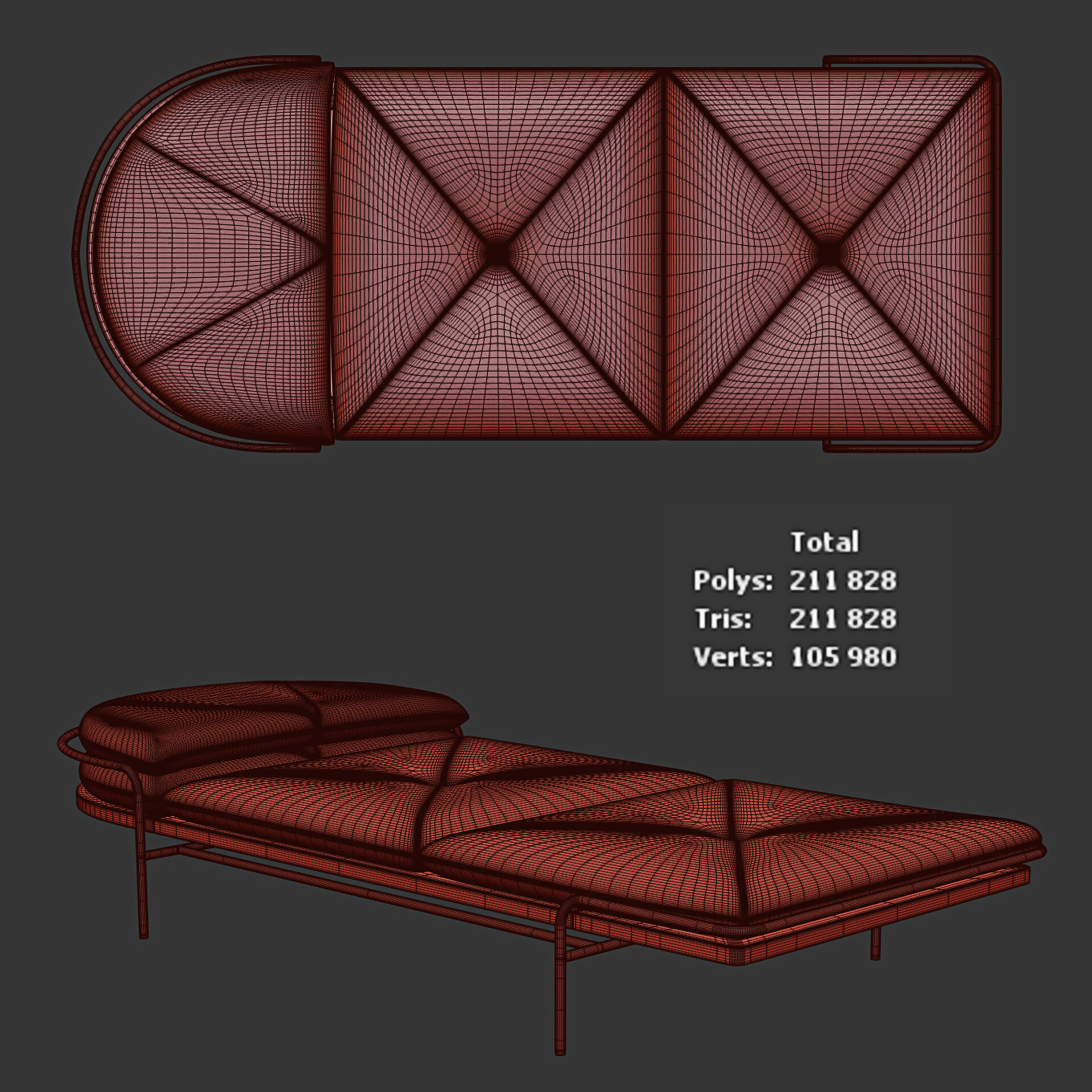 R.K.CGTD - GEOMETRIC | Daybed By BassamFellows