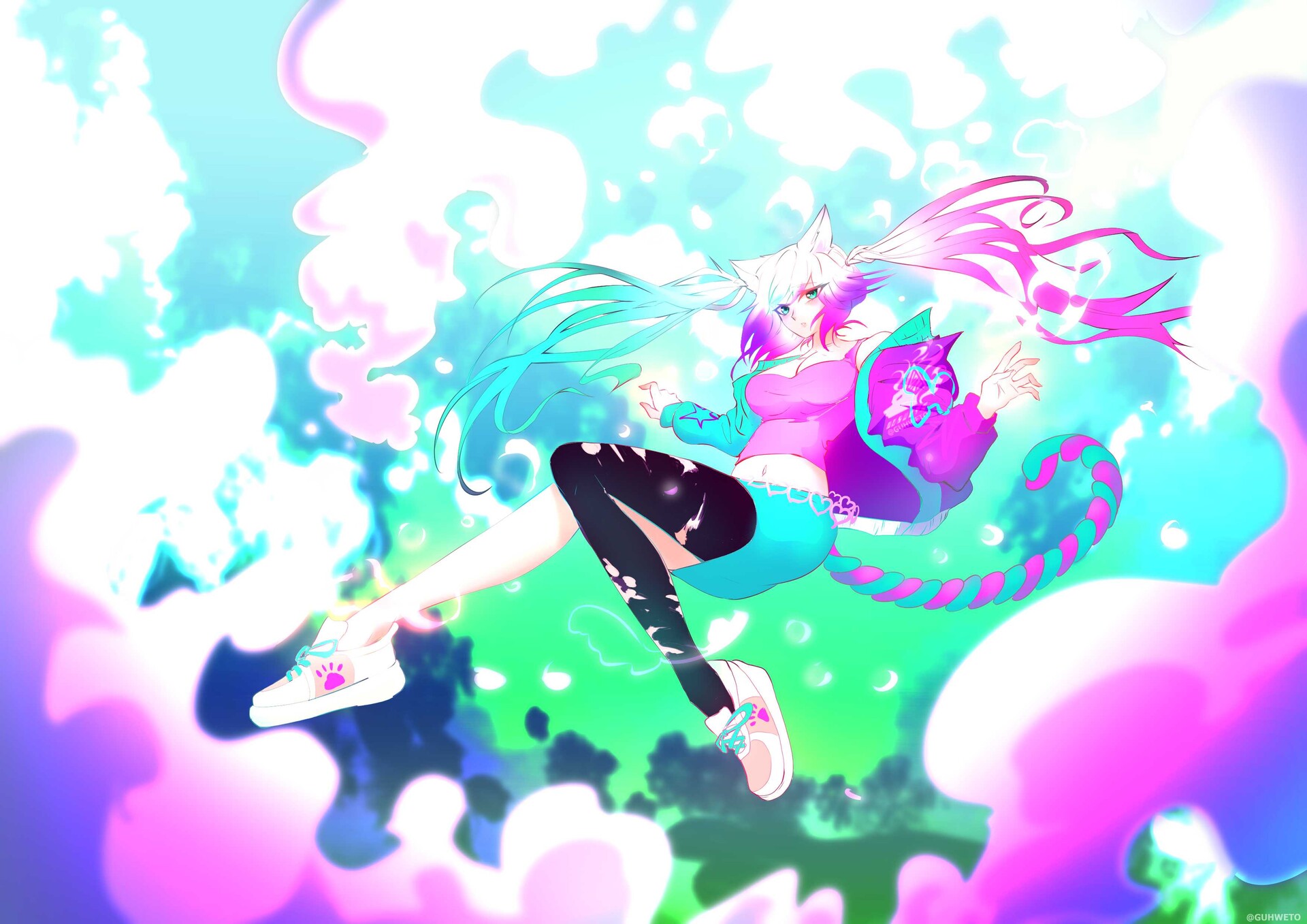 ArtStation - Light color art