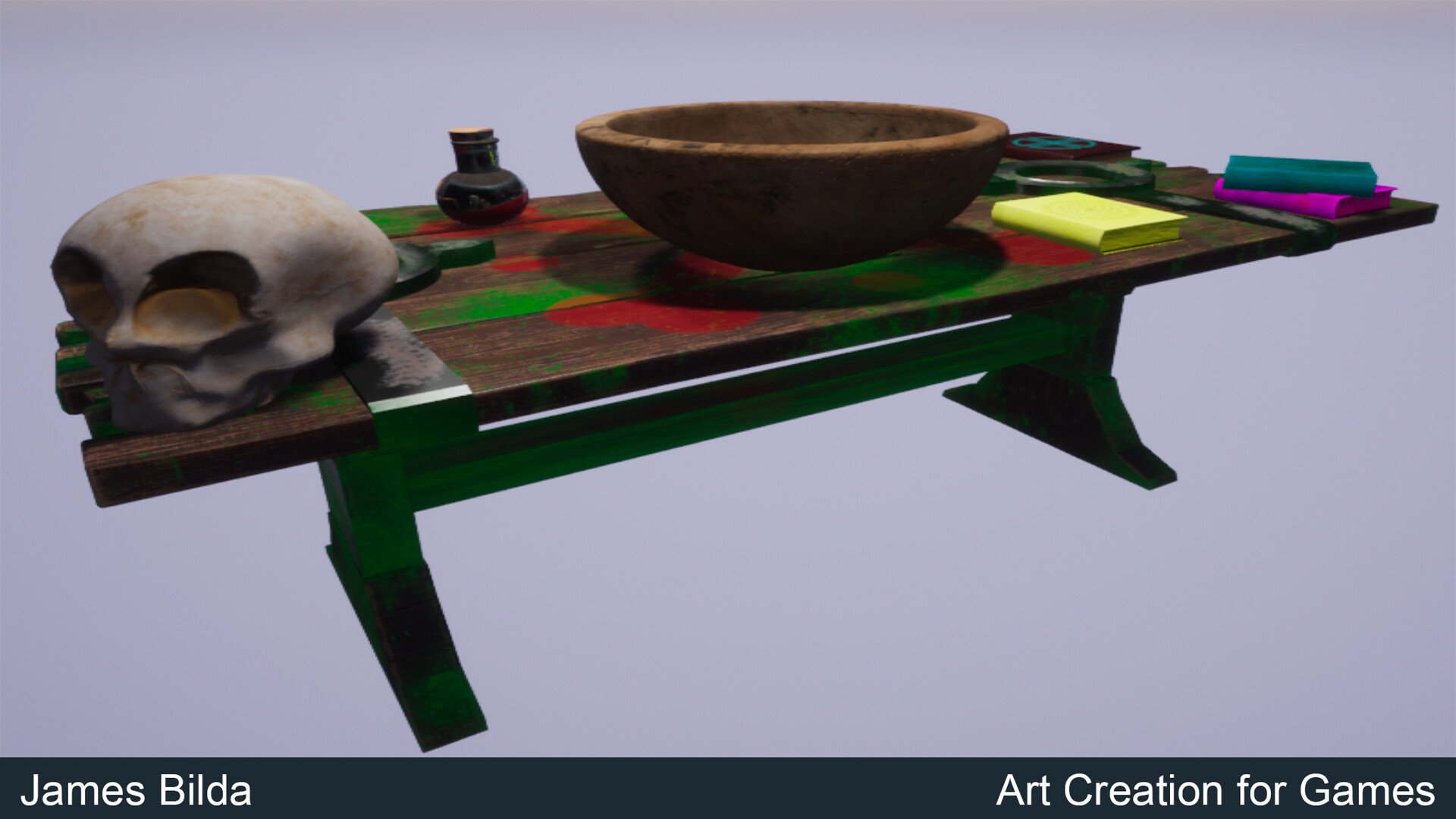 ArtStation - Wizard's Table