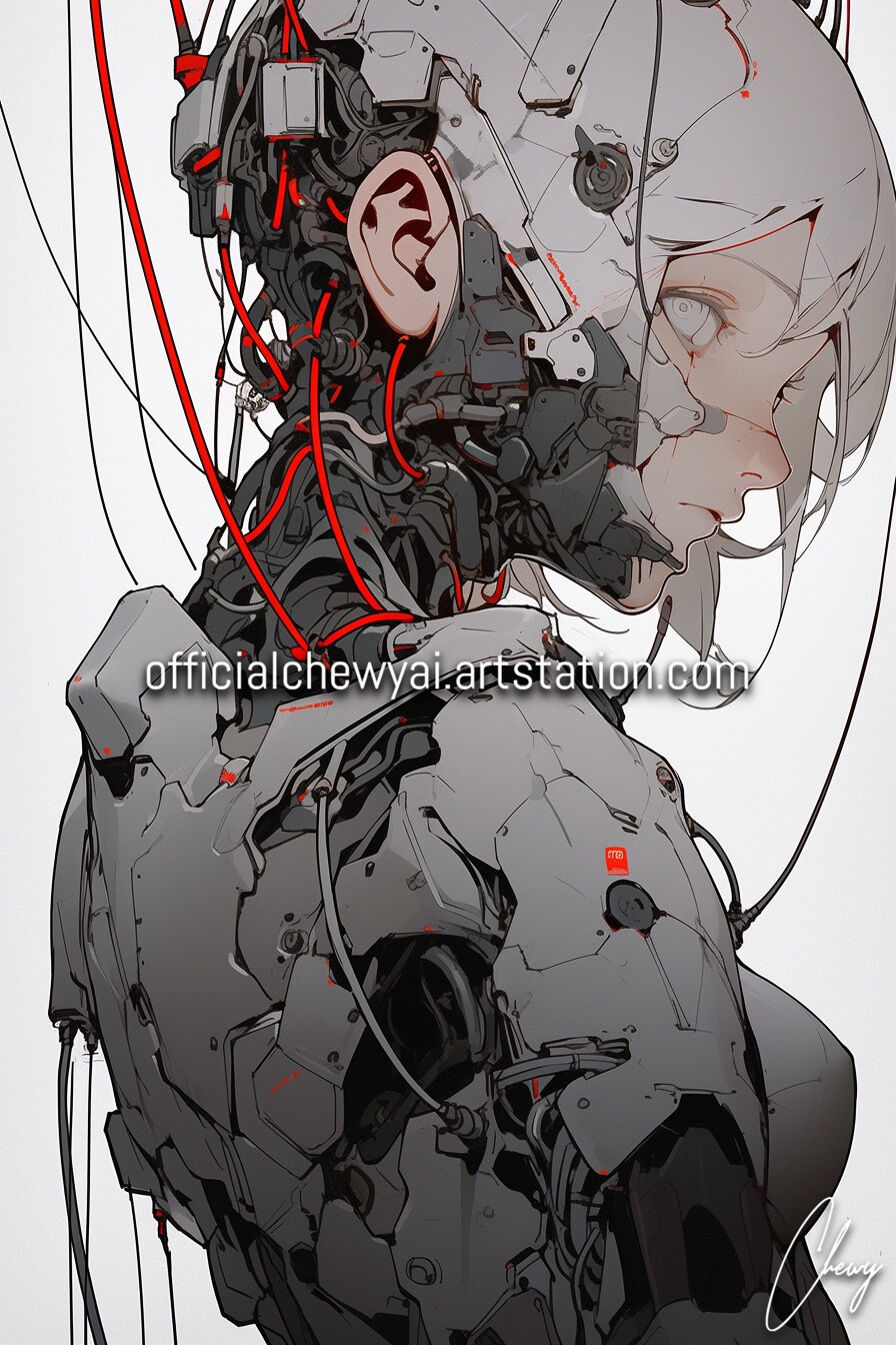 ArtStation - Bio-Mechanical Girls (Part II)