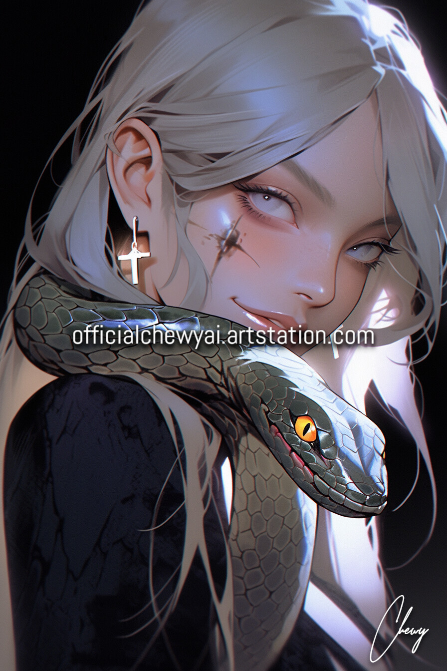 ArtStation - Snake Girls