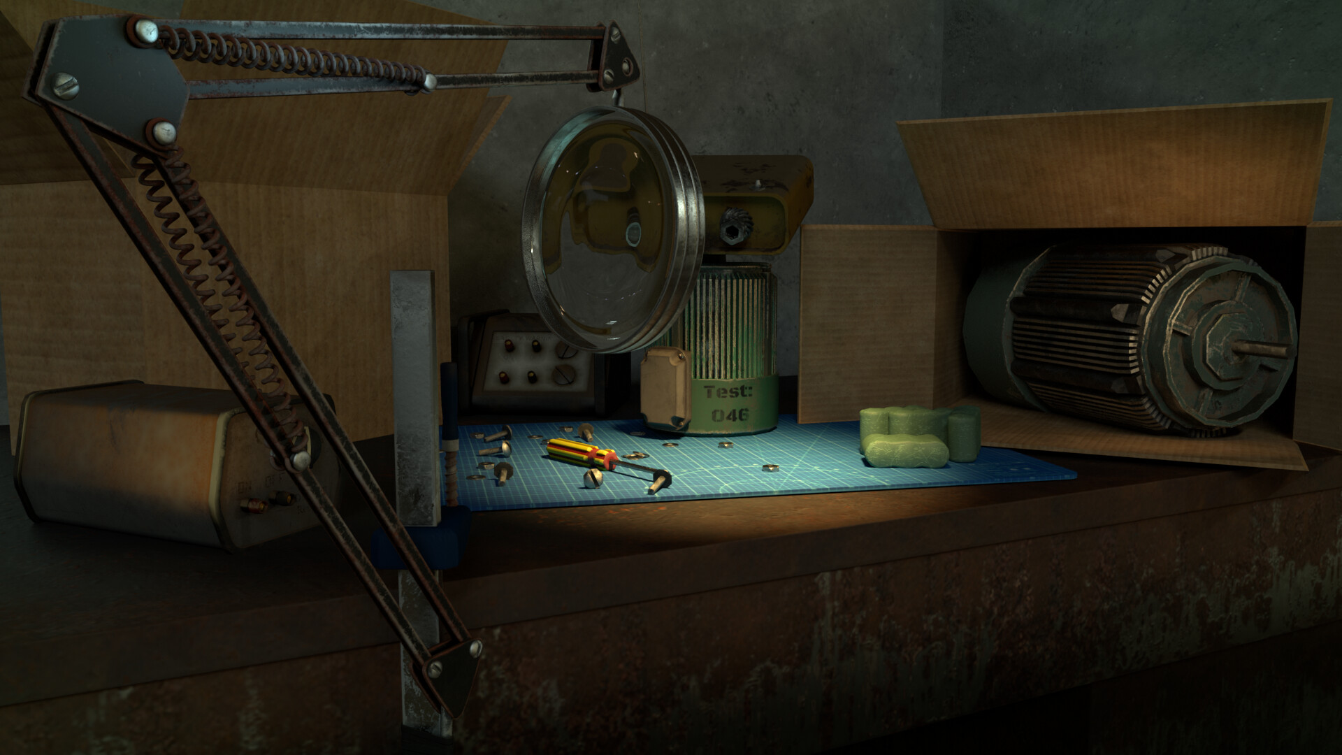 ArtStation - Desk Render