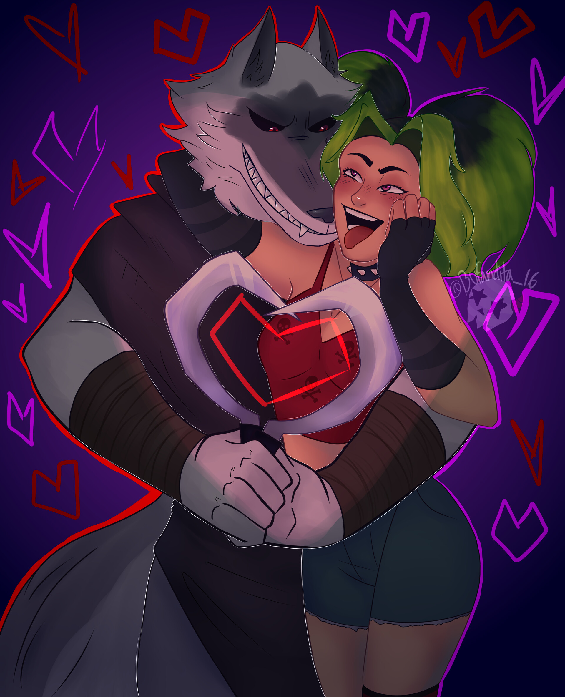 ArtStation - selfship comision