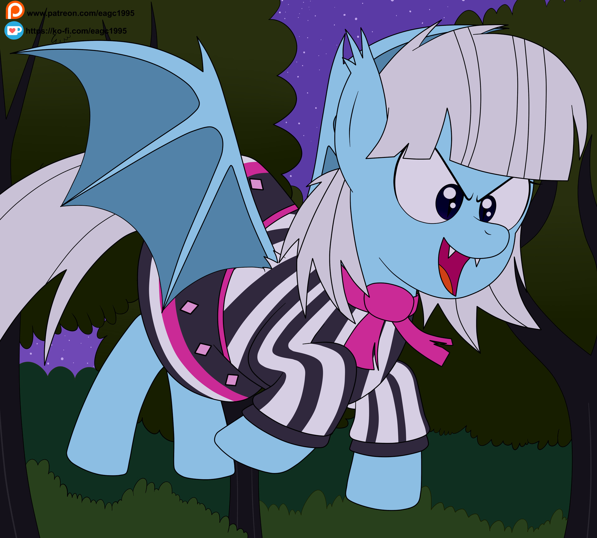 Erickson Antonio "Betos" Garcia Corado - (Patreon Reward) Photo Finish as a Bat pony