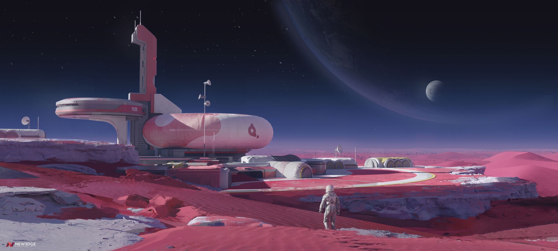 ArtStation - SILO Outside