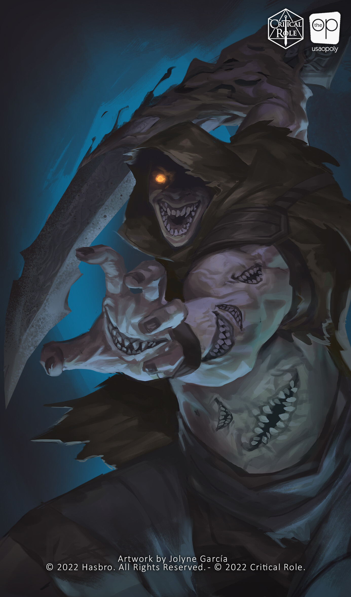 ArtStation - Mighty Nein Villain Cards