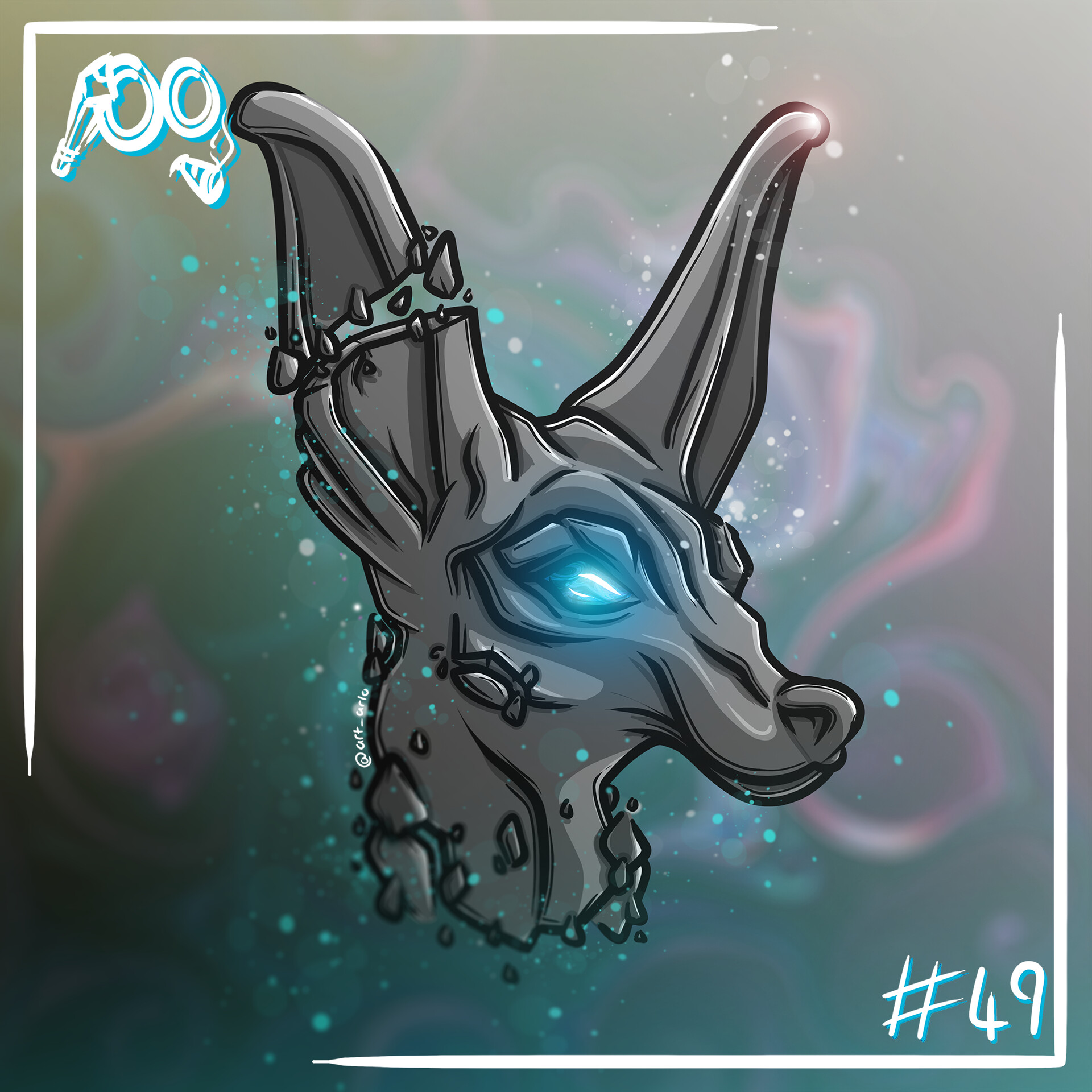 ArtStation - Daily Doodle #49 - "Anubis Relic"